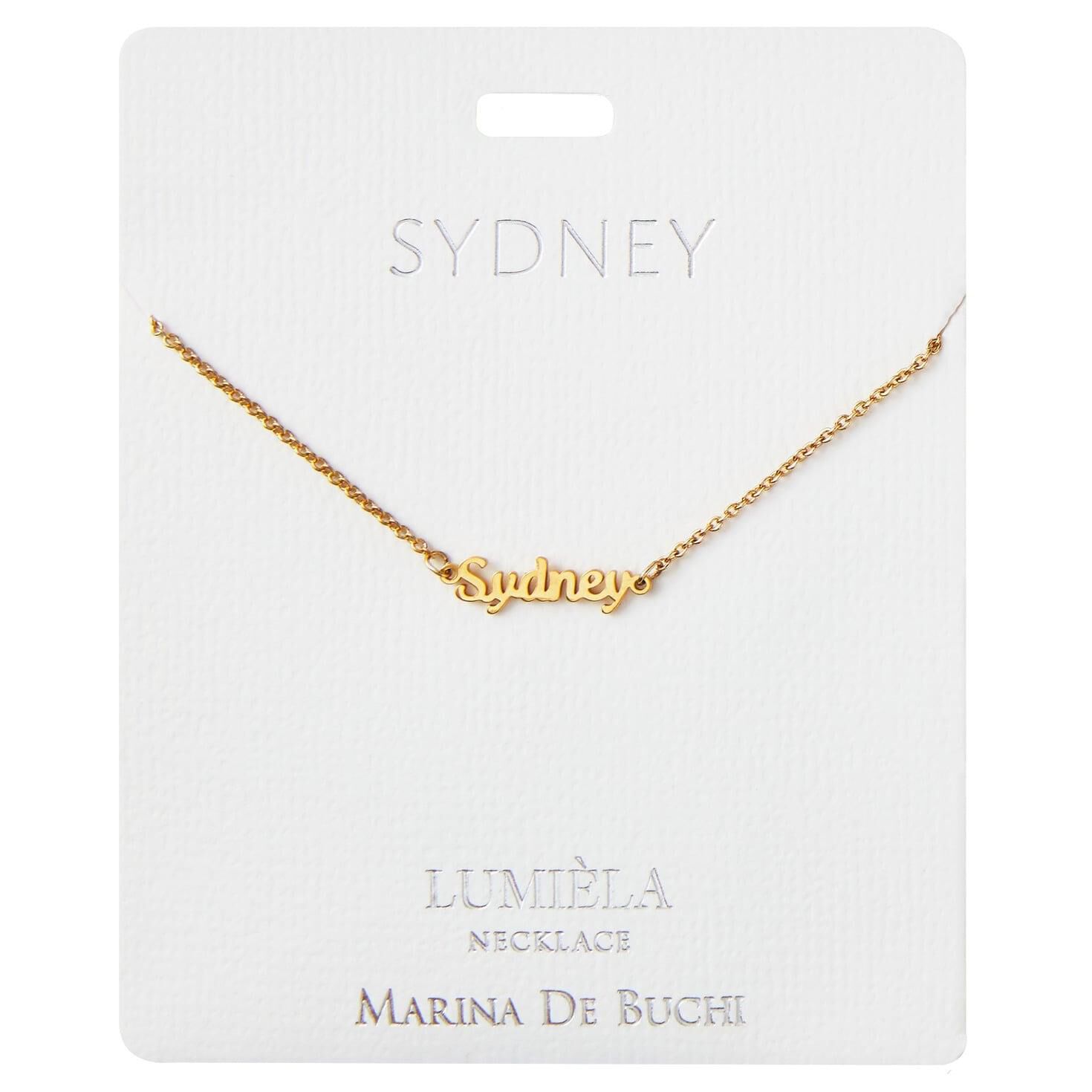 Sarah Name Necklace
