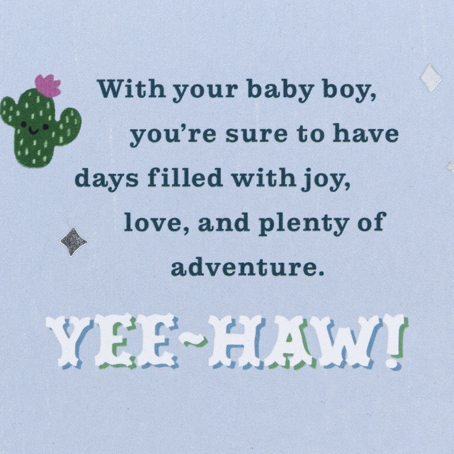 Howdy and Yee-Haw New Baby Boy Card - Greeting Cards | Hallmark