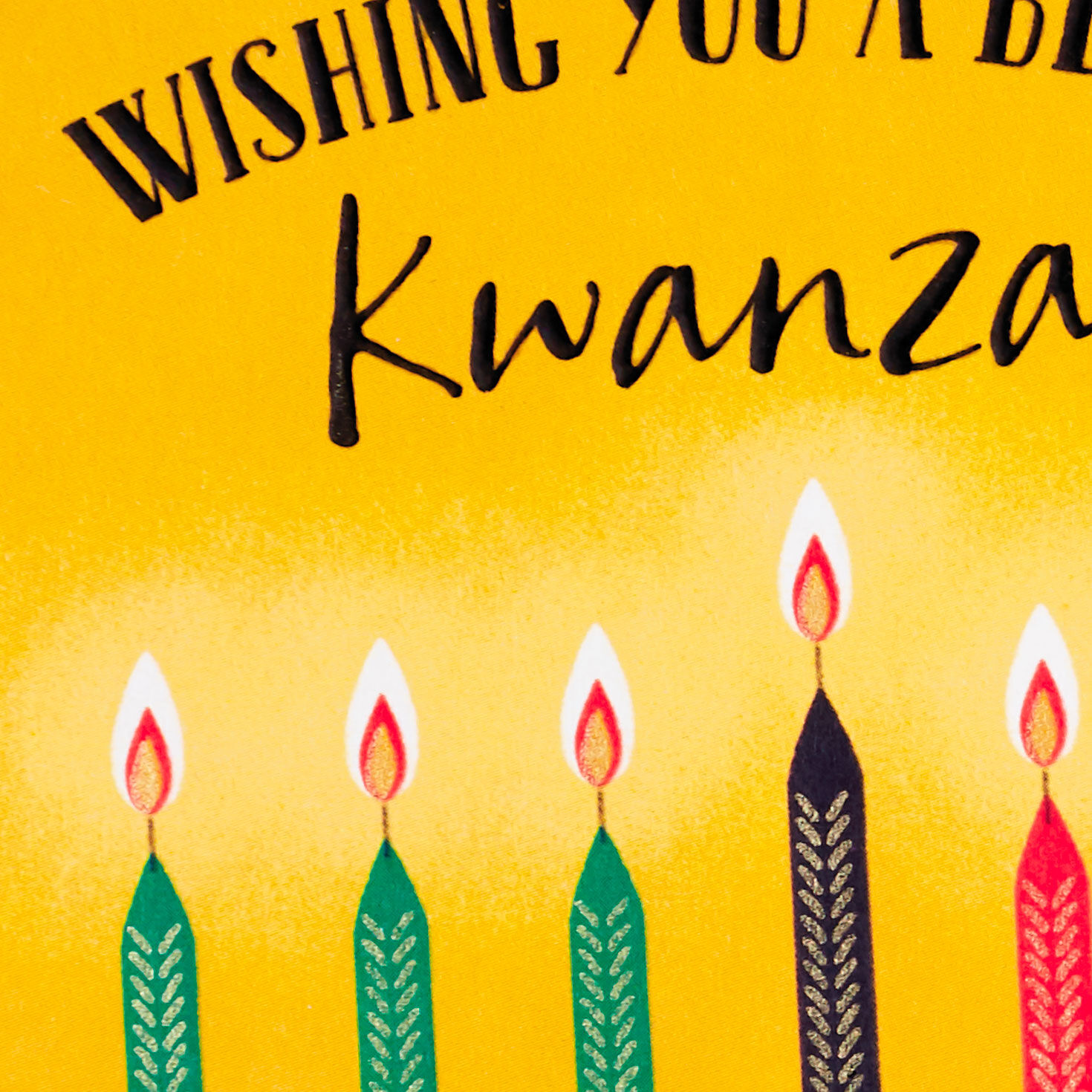 Kinara Candles and Centerpiece Kwanzaa Cards, Pack of 6 - Boxed Cards ...