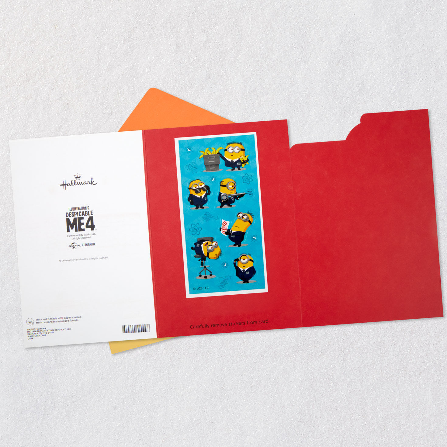 Despicable Me 4 Mind-blowing Coolness Minions Birthday Card for Kids ...