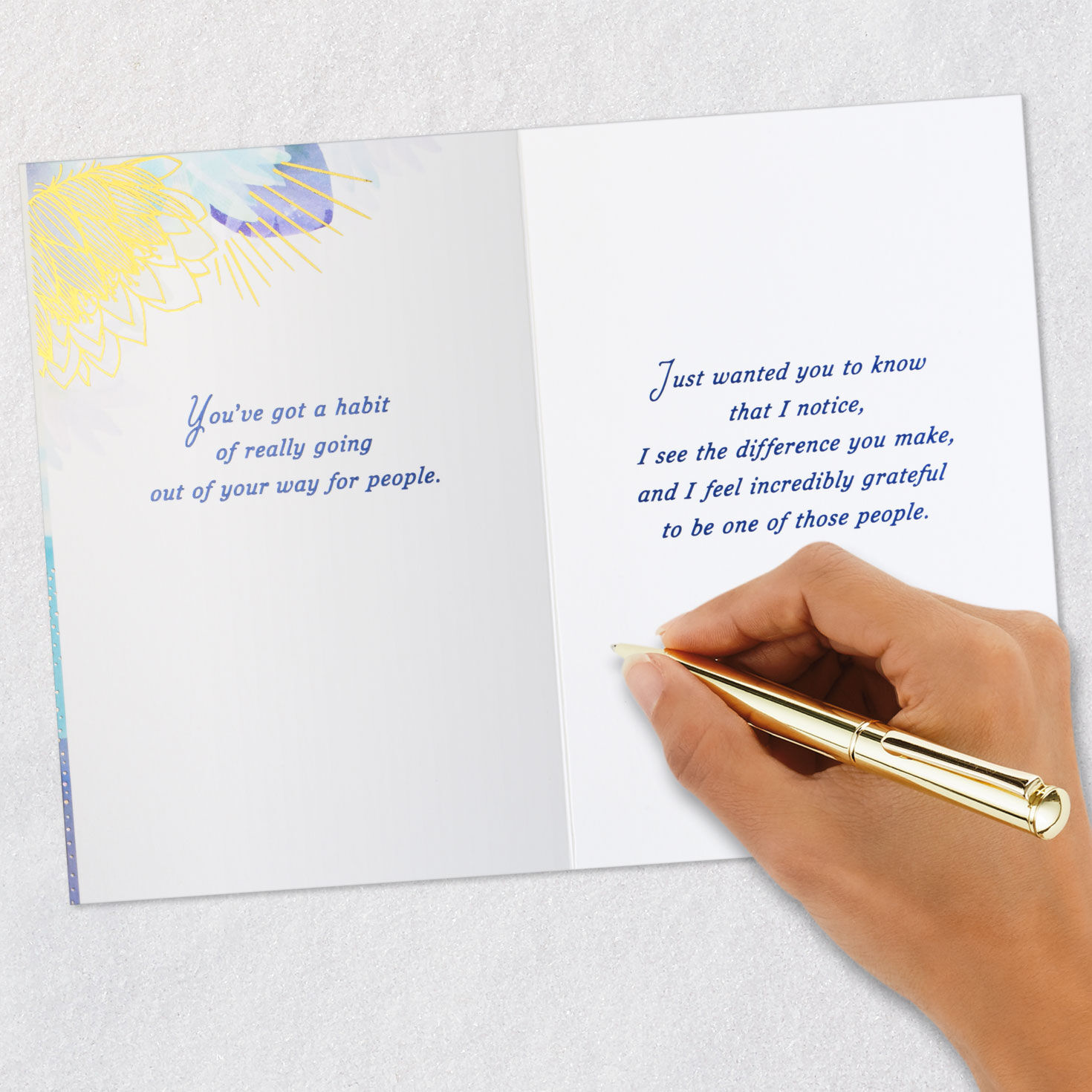 Reflecting Kindness Thank-You Card - Greeting Cards | Hallmark