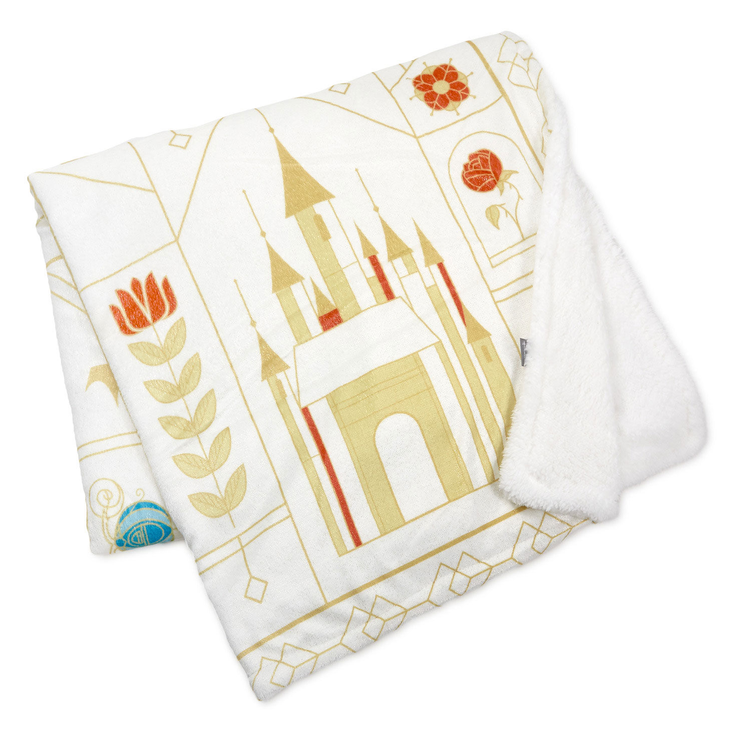 Disney Princess Castles Throw Blanket, 50x60 - Pillows & Blankets ...
