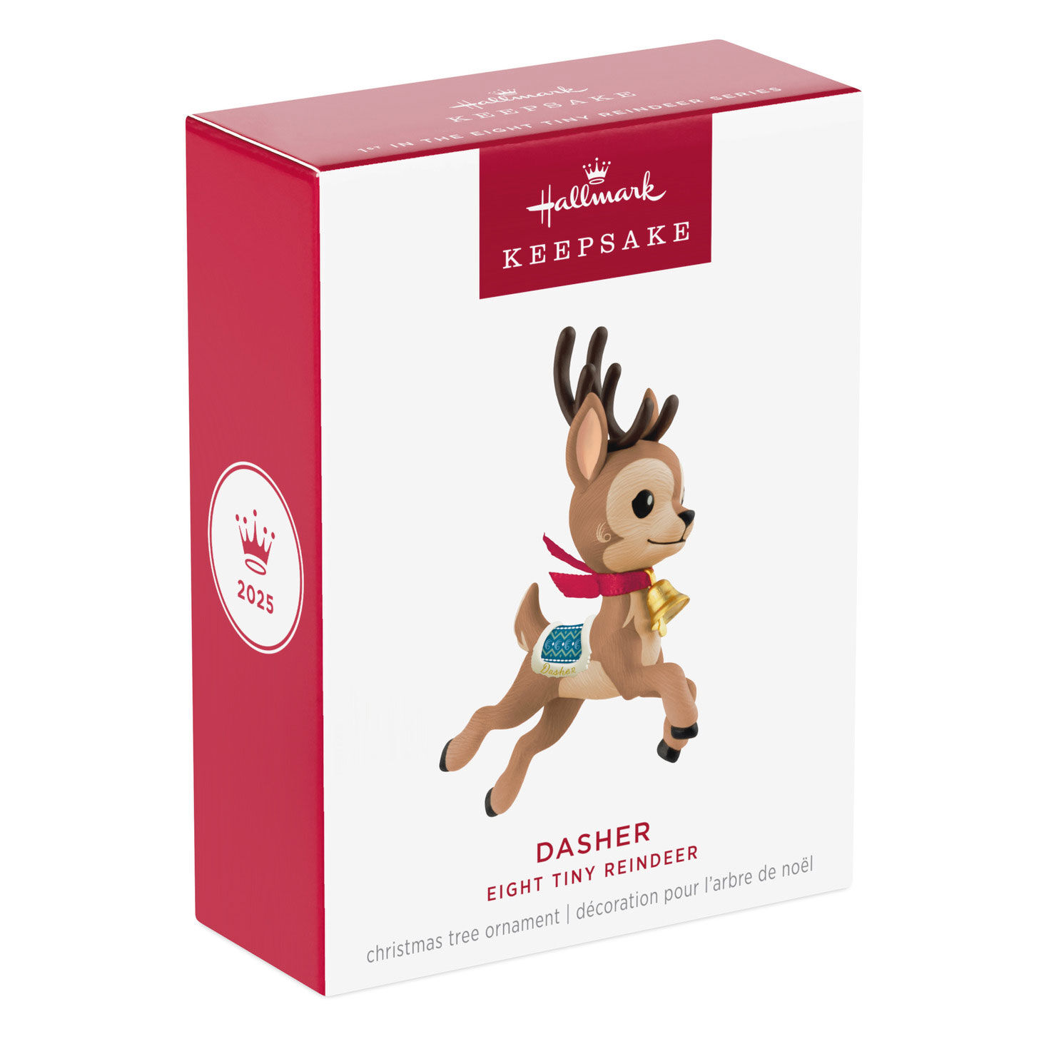 Eight Tiny Reindeer Dasher Ornament - Keepsake Ornaments | Hallmark