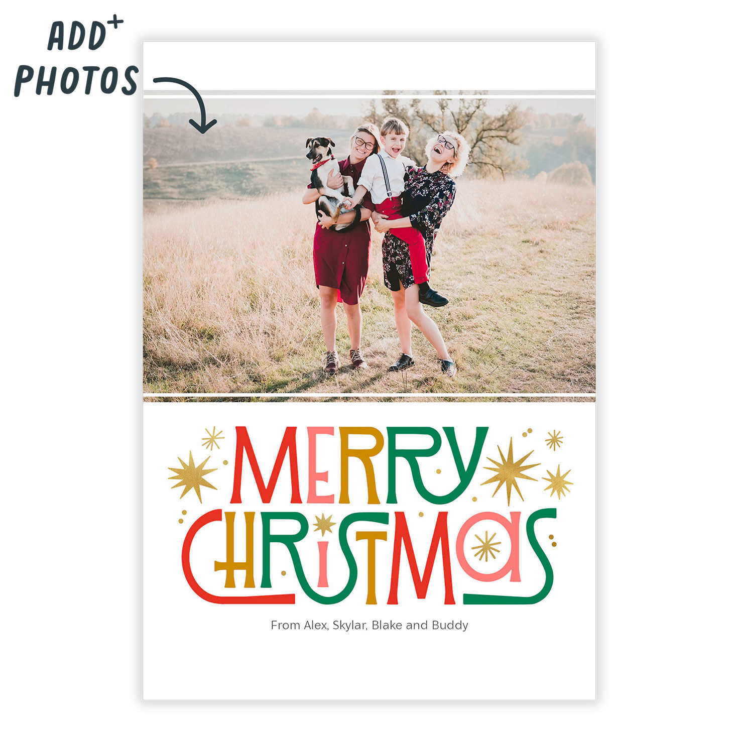 Festive Vintage Merry Christmas eCard - eCards | Hallmark