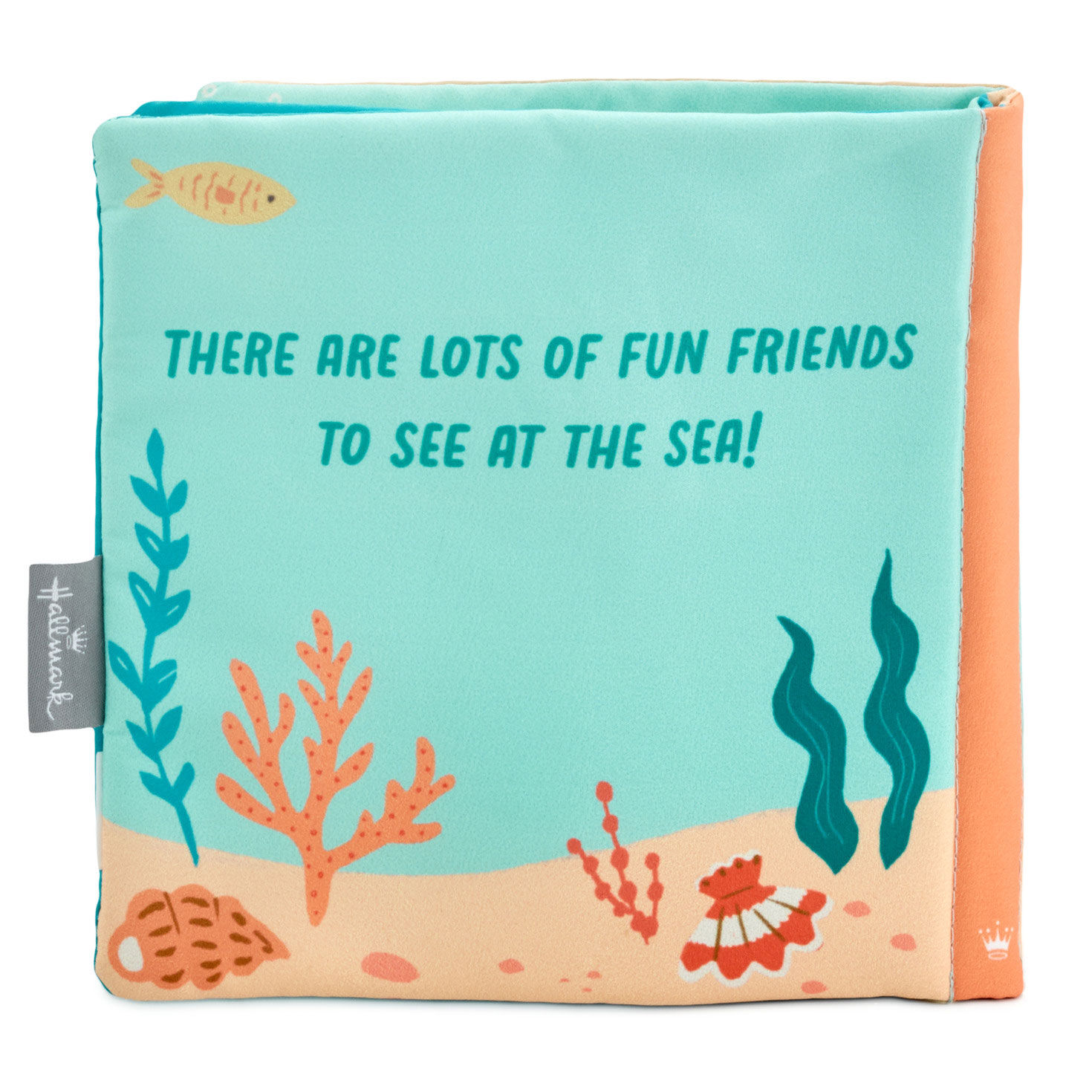 Ocean Friends Touch-and-Feel Fabric Book for Kids - Cloth & Board Books ...
