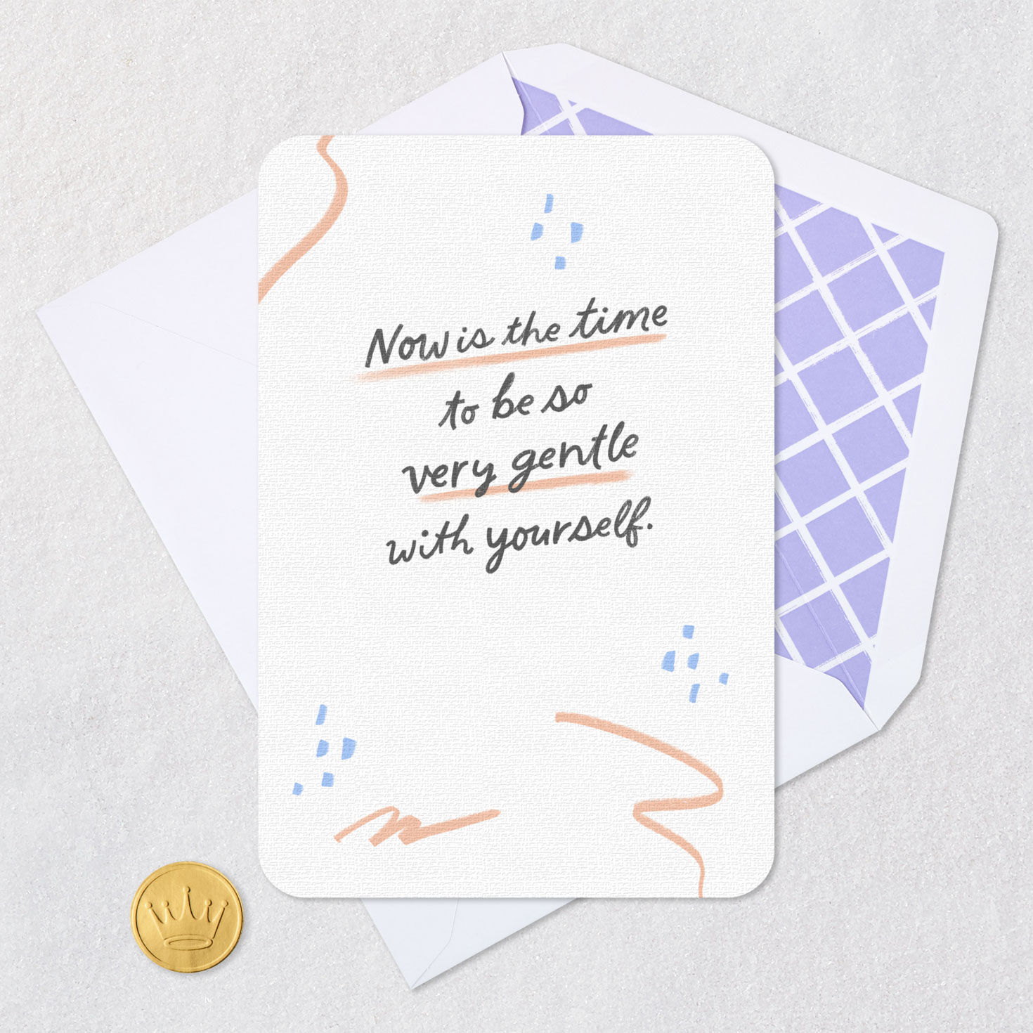 Be Gentle With Yourself Encouragement Card - Greeting Cards | Hallmark