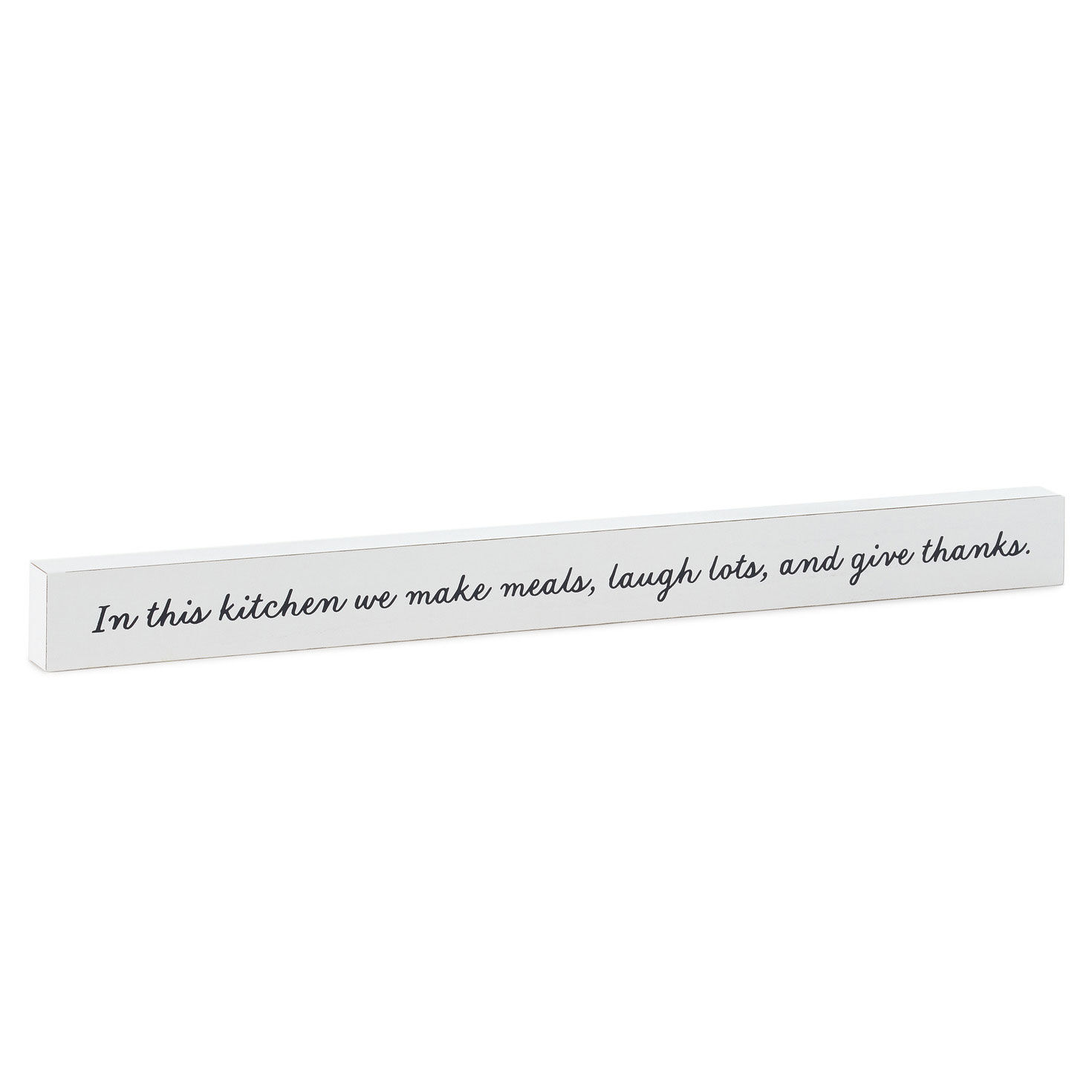 In This Kitchen Wood Quote Sign, 23.5x2 - Plaques & Signs | Hallmark