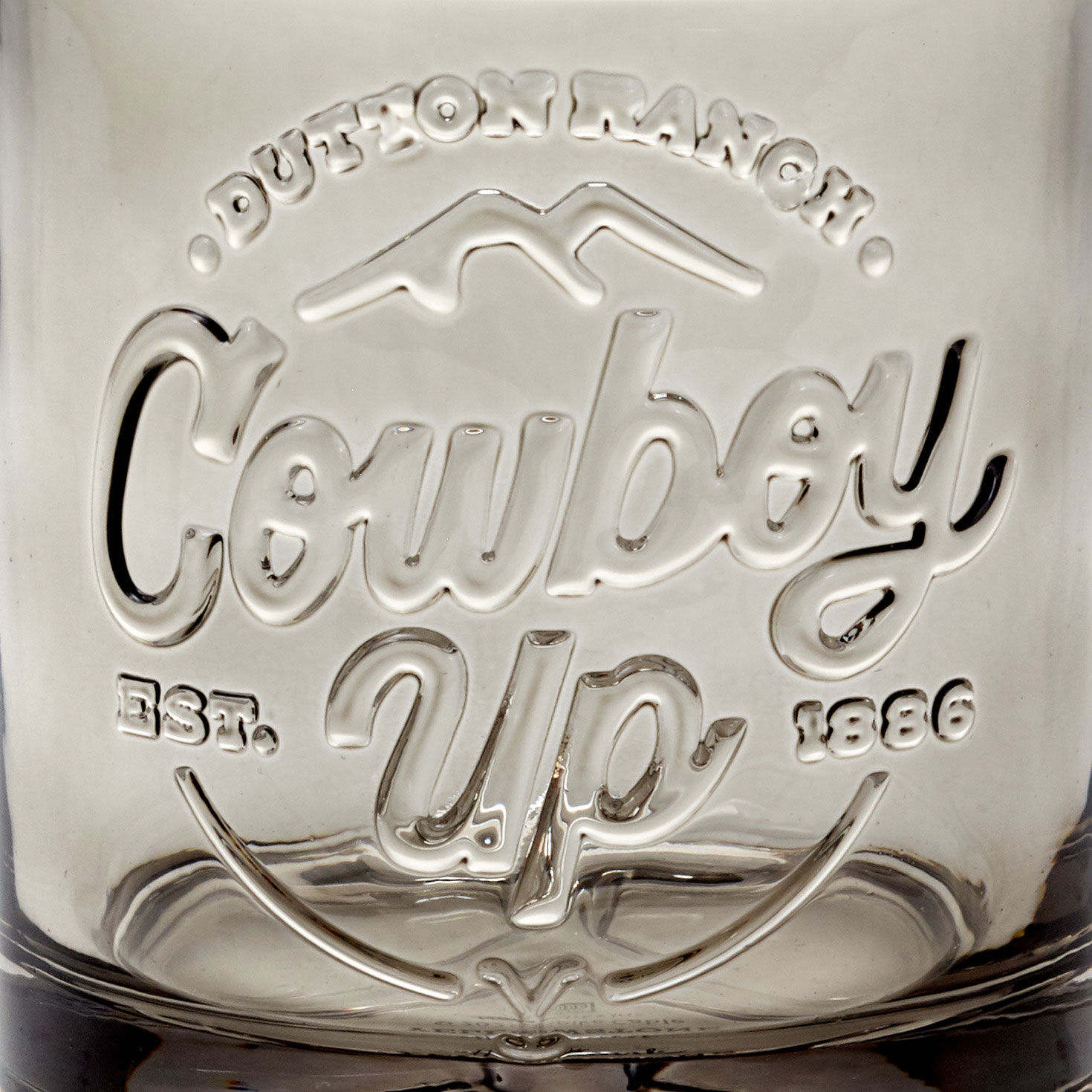 Yellowstone Dutton Ranch Cowboy Up Lowball Glass, 9.5 oz. - Glassware ...
