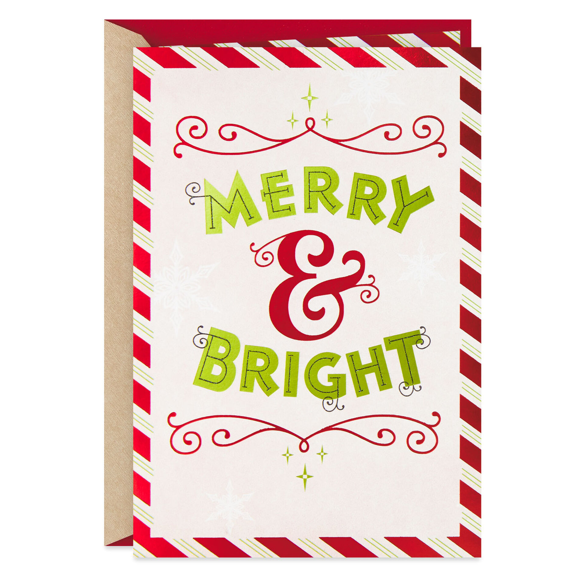 Merry And Bright Christmas Card Greeting Cards Hallmark