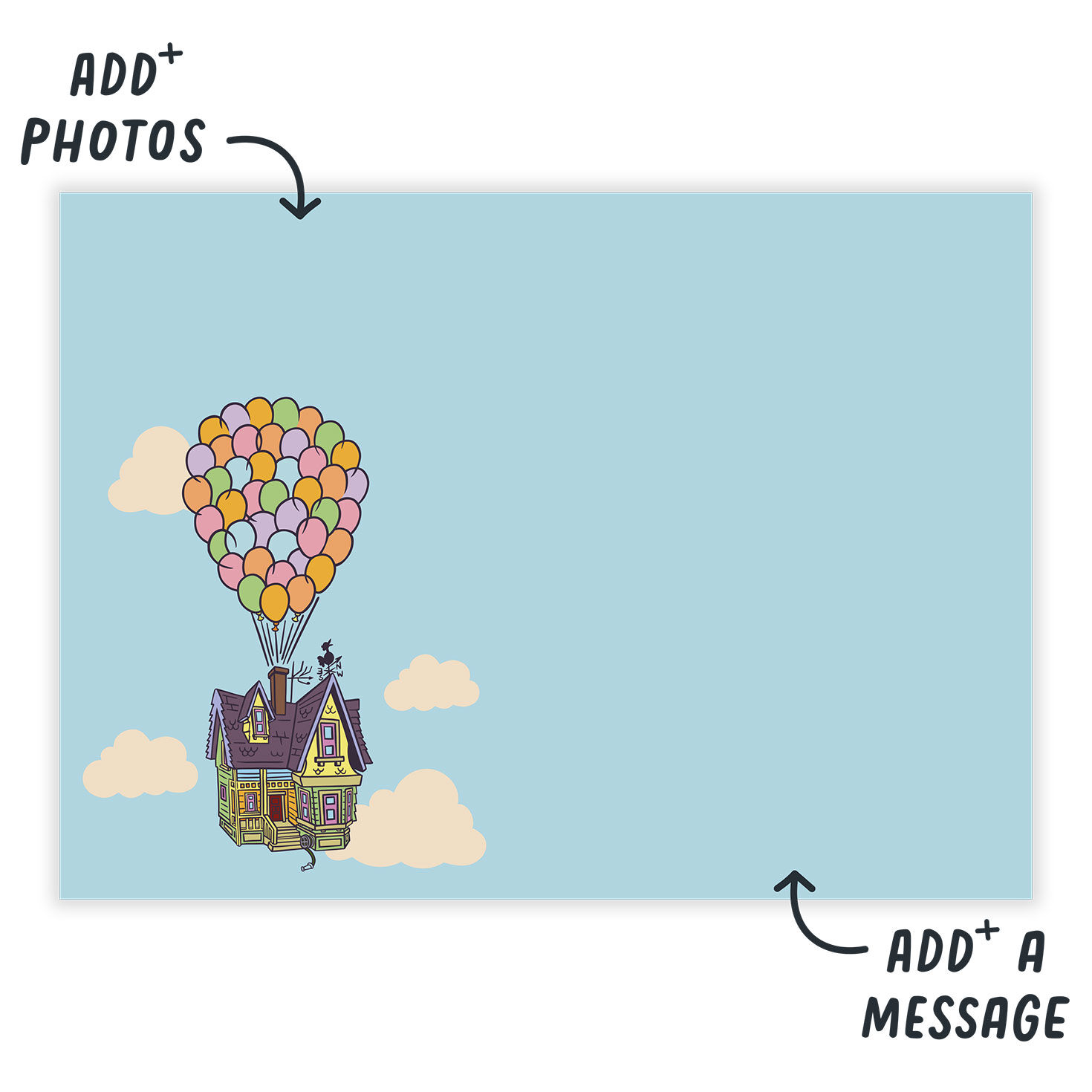 Disney/Pixar Up Time for an Adventure Custom Card - Greeting Cards ...