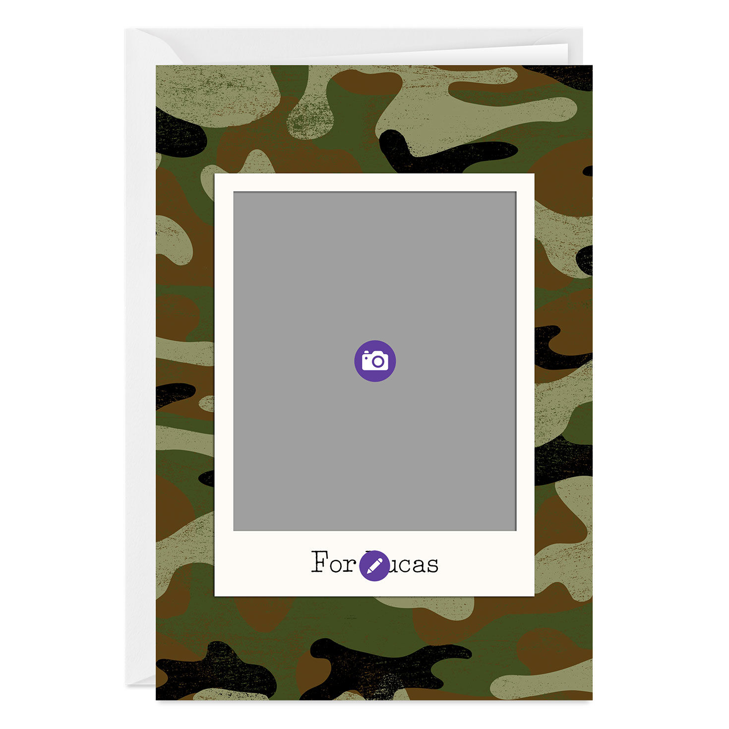Camo Design Custom Card - Greeting Cards | Hallmark