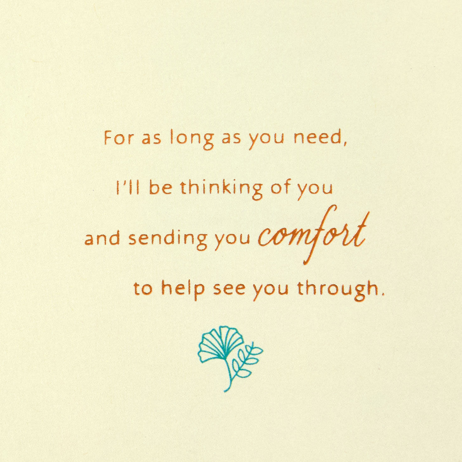 Sending You Comfort Encouragement Card - Greeting Cards | Hallmark