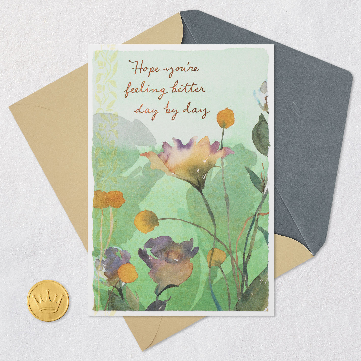 Hope You're Soon Feeling Your Best Get Well Card - Greeting Cards ...