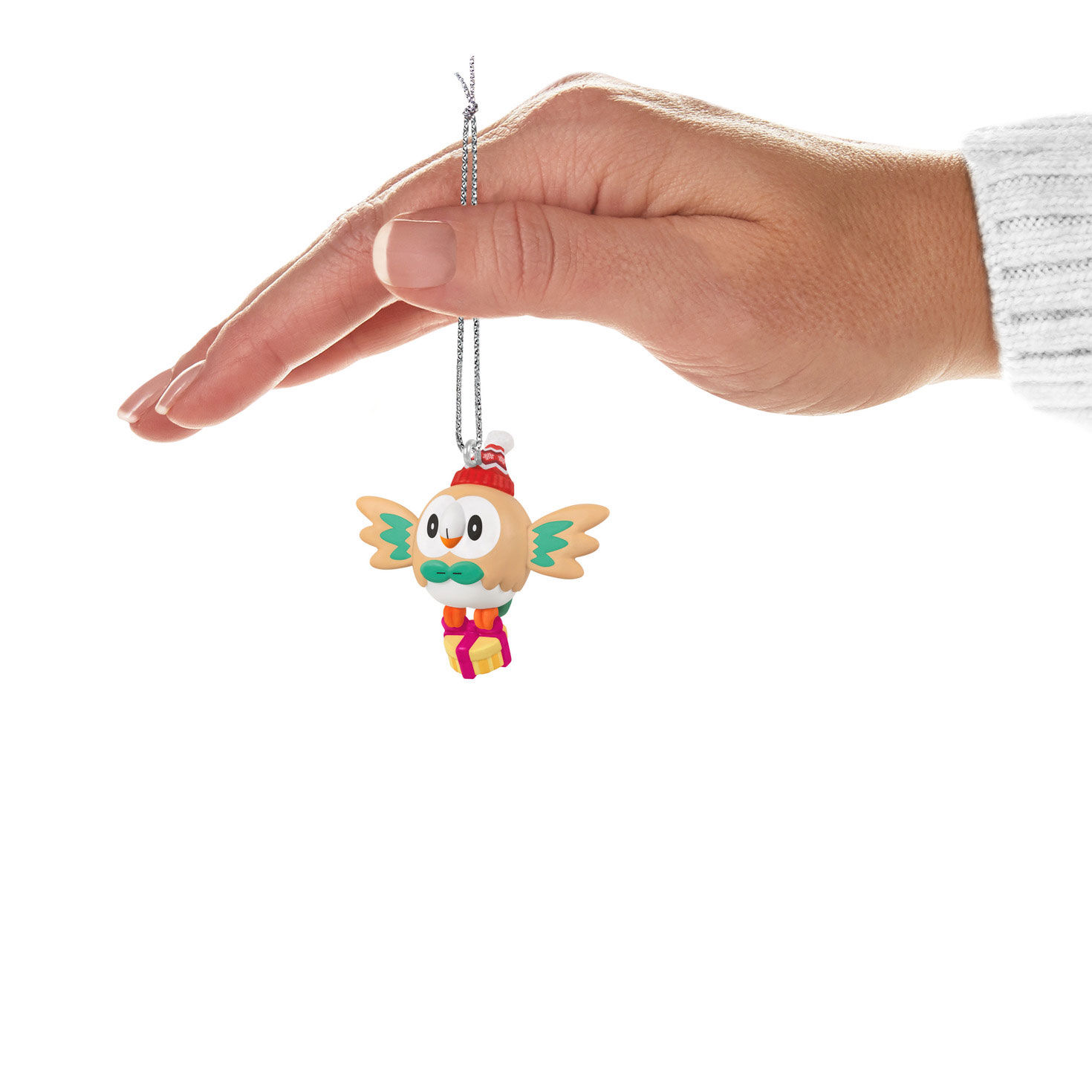 Mini Pokémon Holiday Rowlet Ornament, 1.25" - Keepsake Ornaments | Hallmark