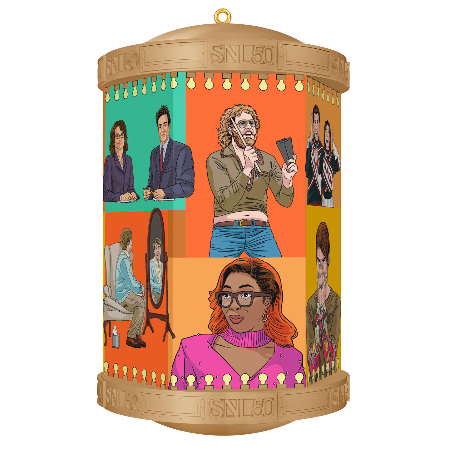 Saturday Night Live Fifty Years of SNL Ornament With Sound - Keepsake ...