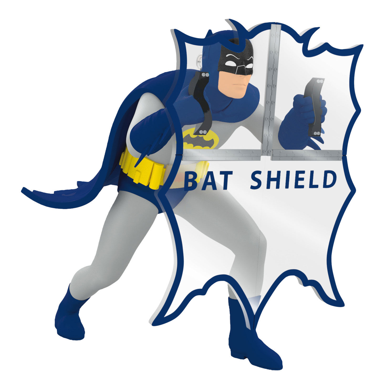 Batman™ The Classic TV Series Behind the Bat-Shield™ Ornament ...