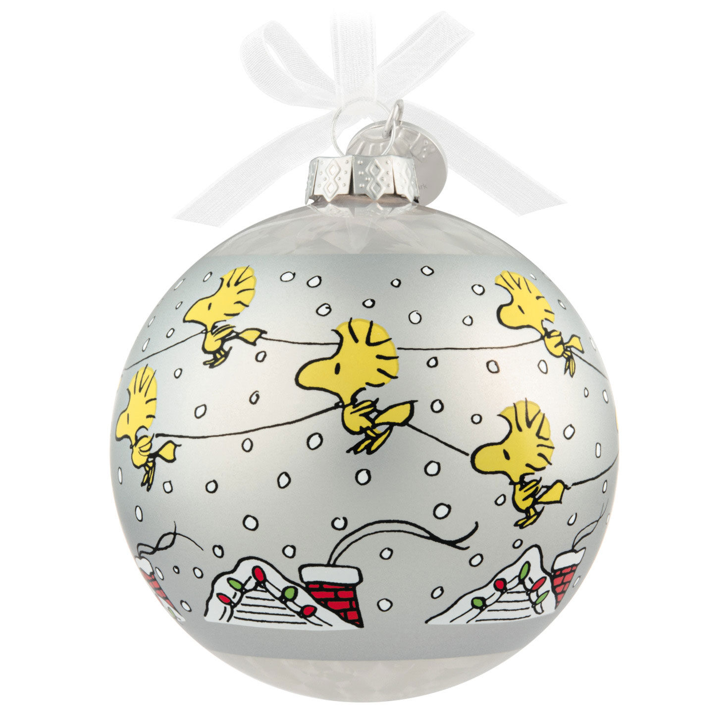 Peanuts® 75th Anniversary Special Edition Glass Ornament - Keepsake Ornaments | Hallmark
