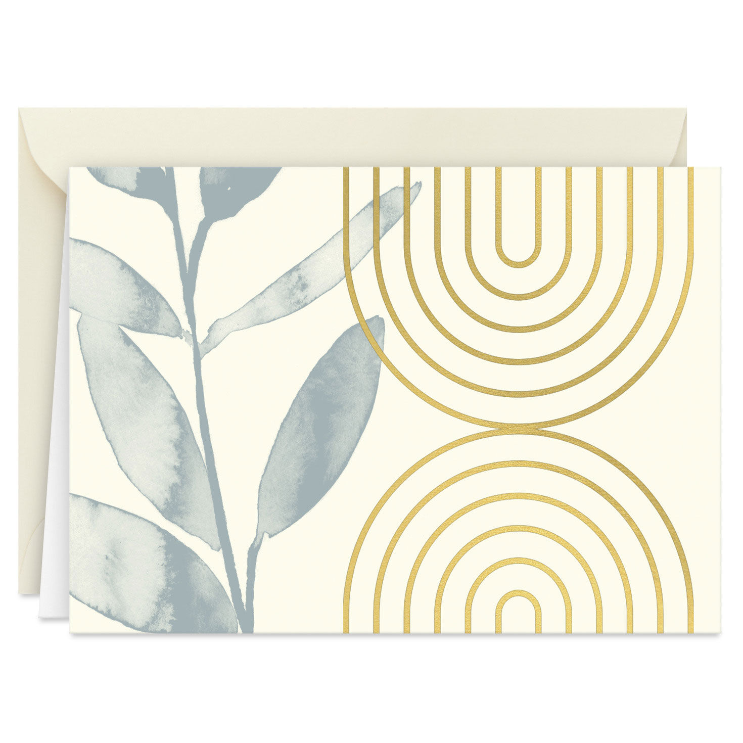 Arches and Eucalyptus Blank Notes, Pack of 10 - Note Cards & Stationery ...
