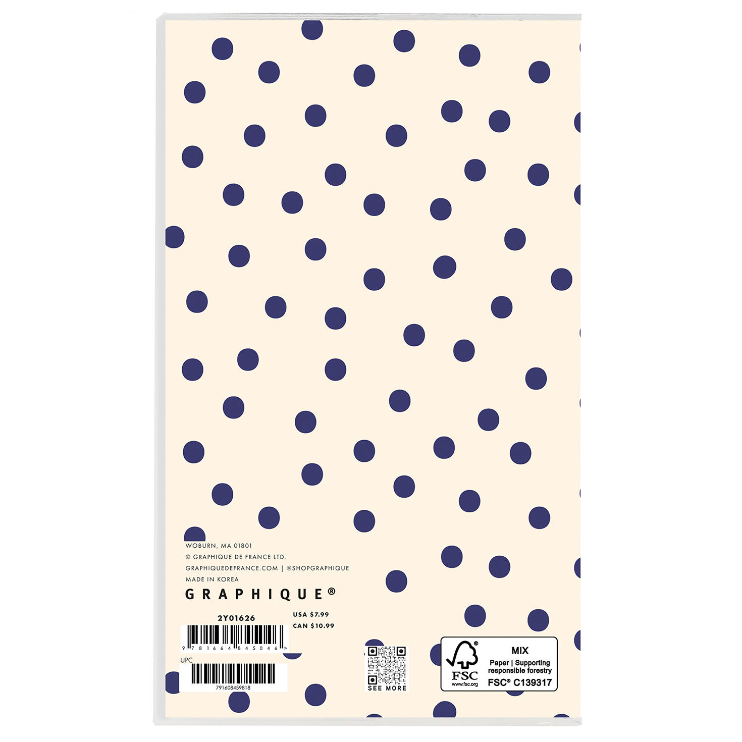 Graphique Polka Dots 2026-2027 Pocket Planner - Calendars & Planners ...