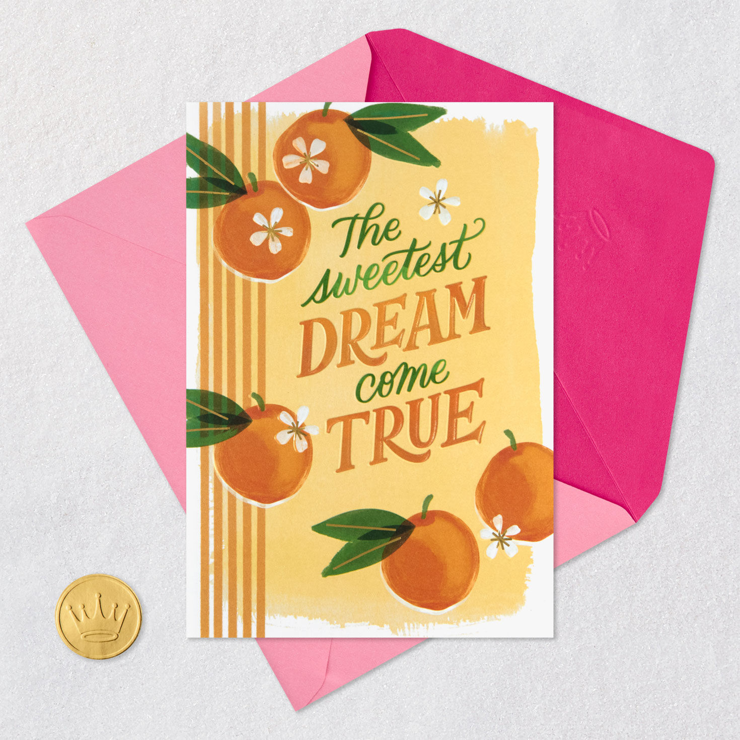 The Sweetest Dream Come True New Baby Girl Card - Greeting Cards | Hallmark