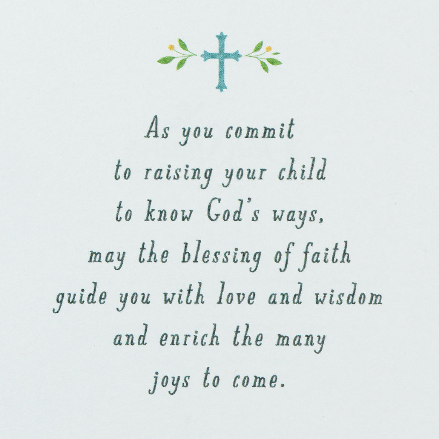 God's Blessings on Your Sweet Baby Religious Baptism Card - Greeting ...