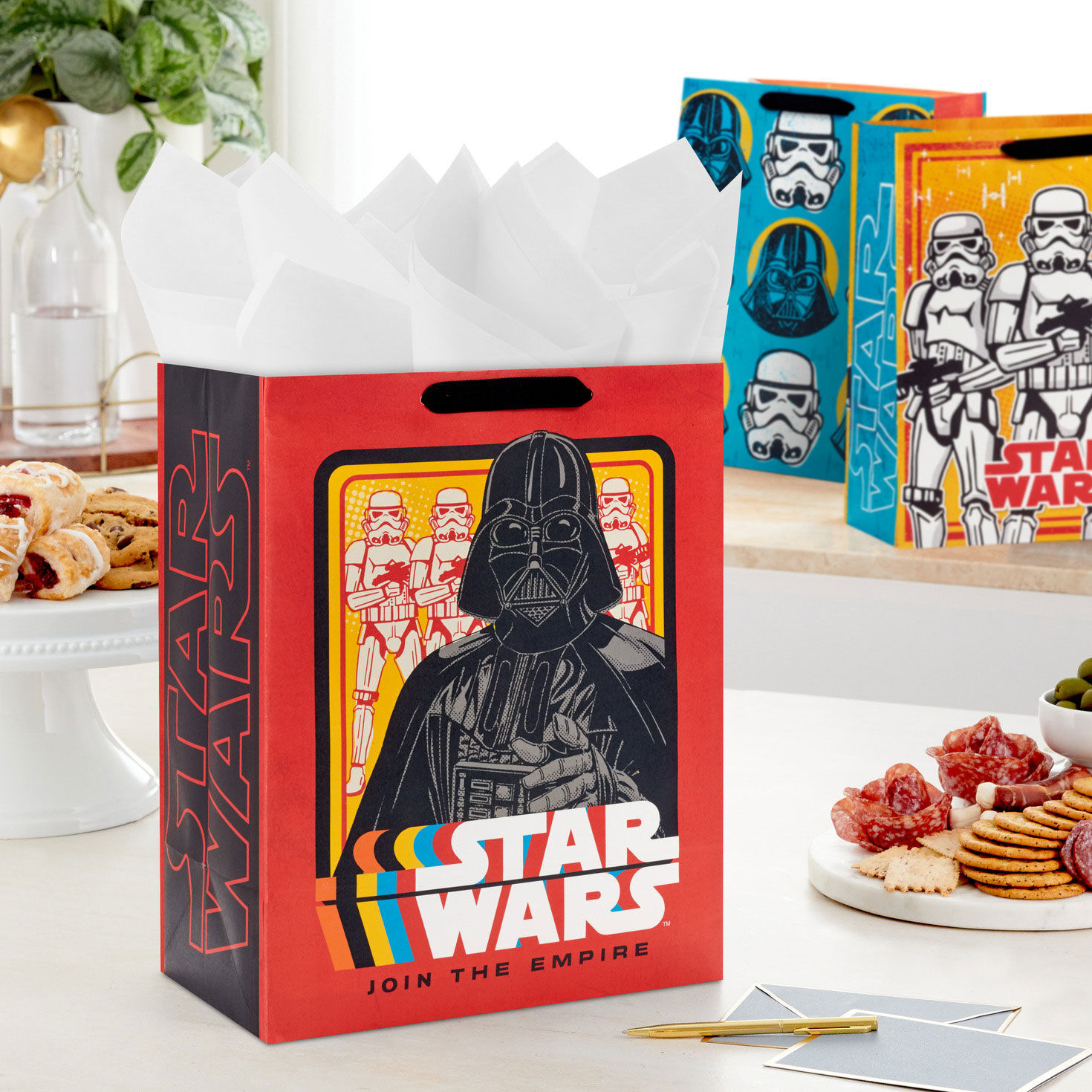 13" Star Wars™ Galactic Empire 3-Pack Assorted Large Gift Bags - Gift ...