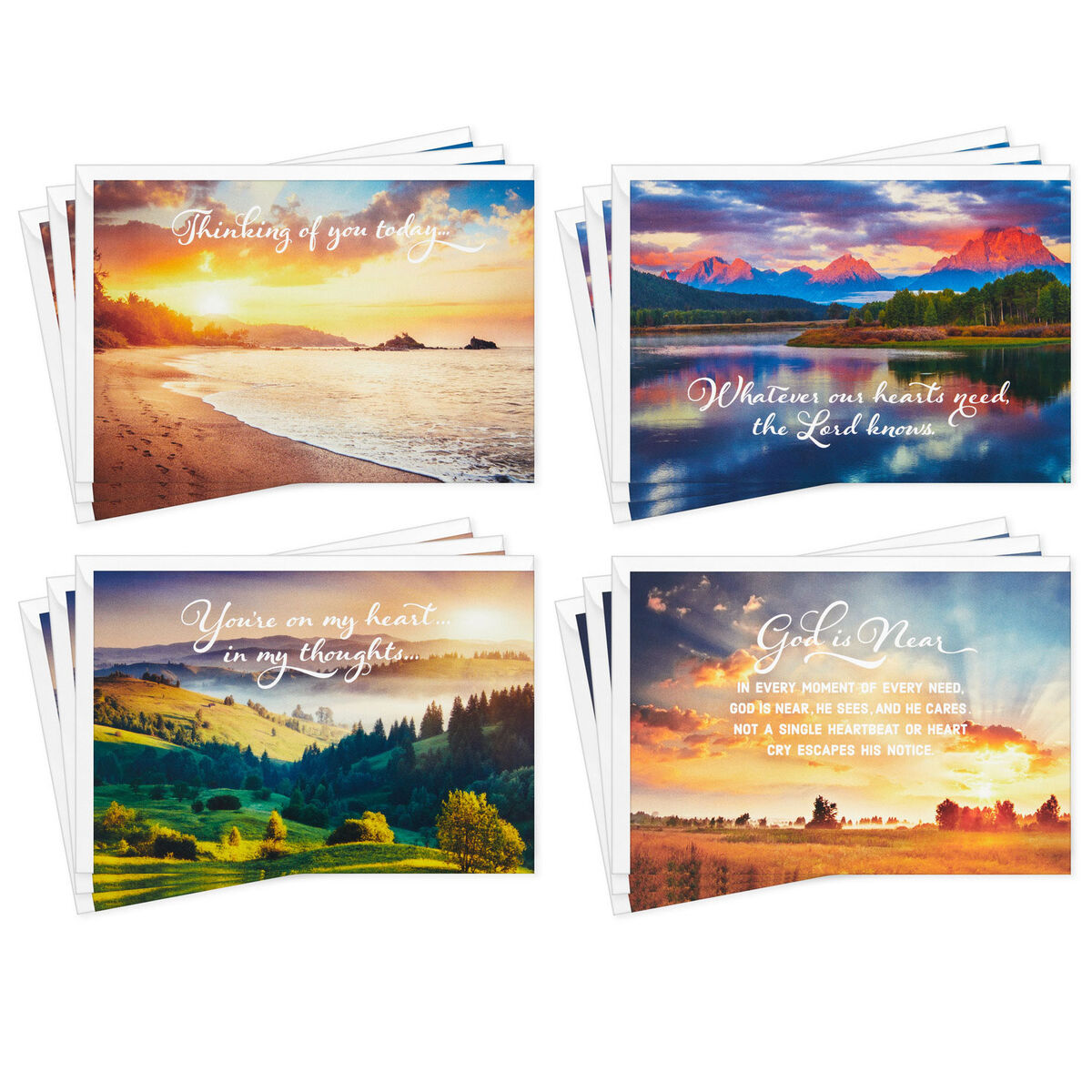 Beautiful Views Boxed Religious Encouragement Cards Assortment, Pack of ...