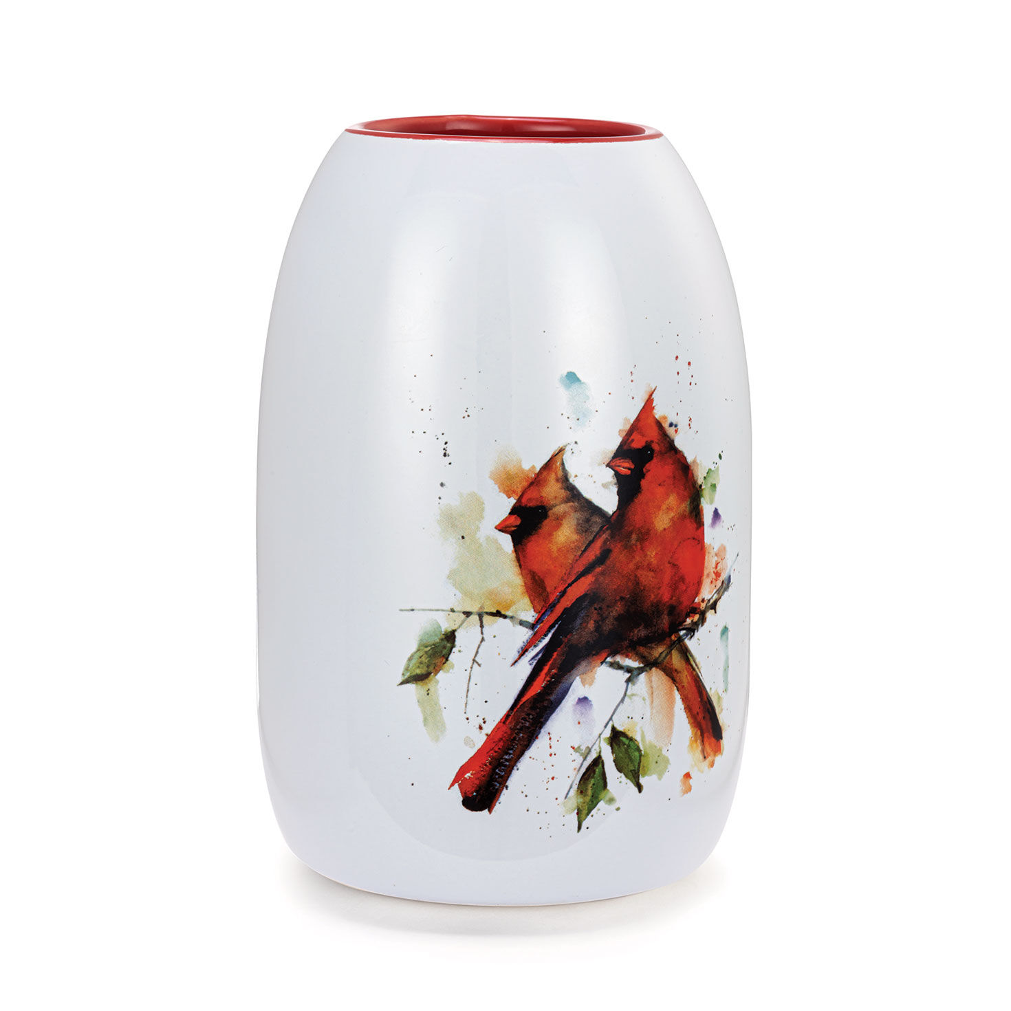 Demdaco Cardinal Pair Vase, 7" - Decorative Accessories | Hallmark