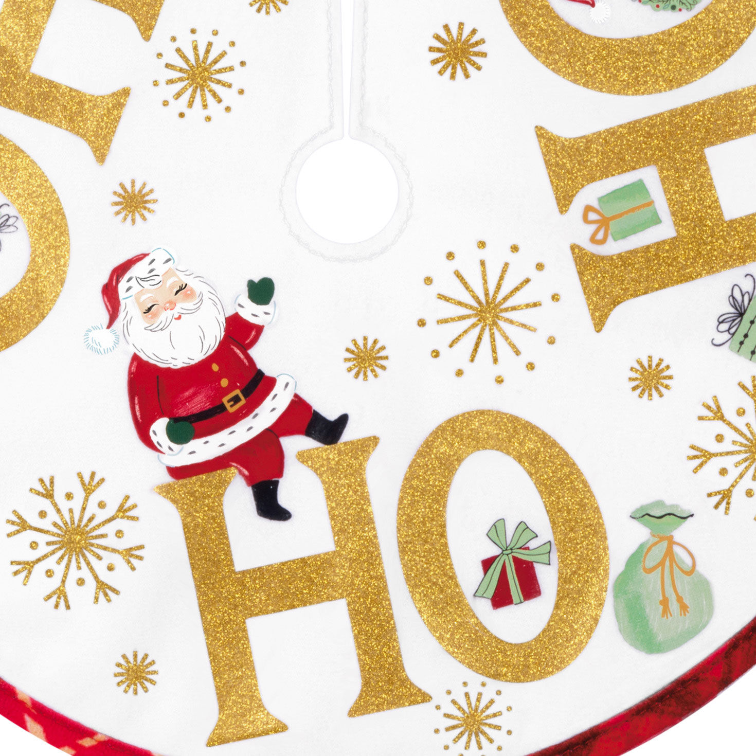 Mini Nostalgic Holiday Tree Skirt, 12" - Keepsake Ornaments | Hallmark