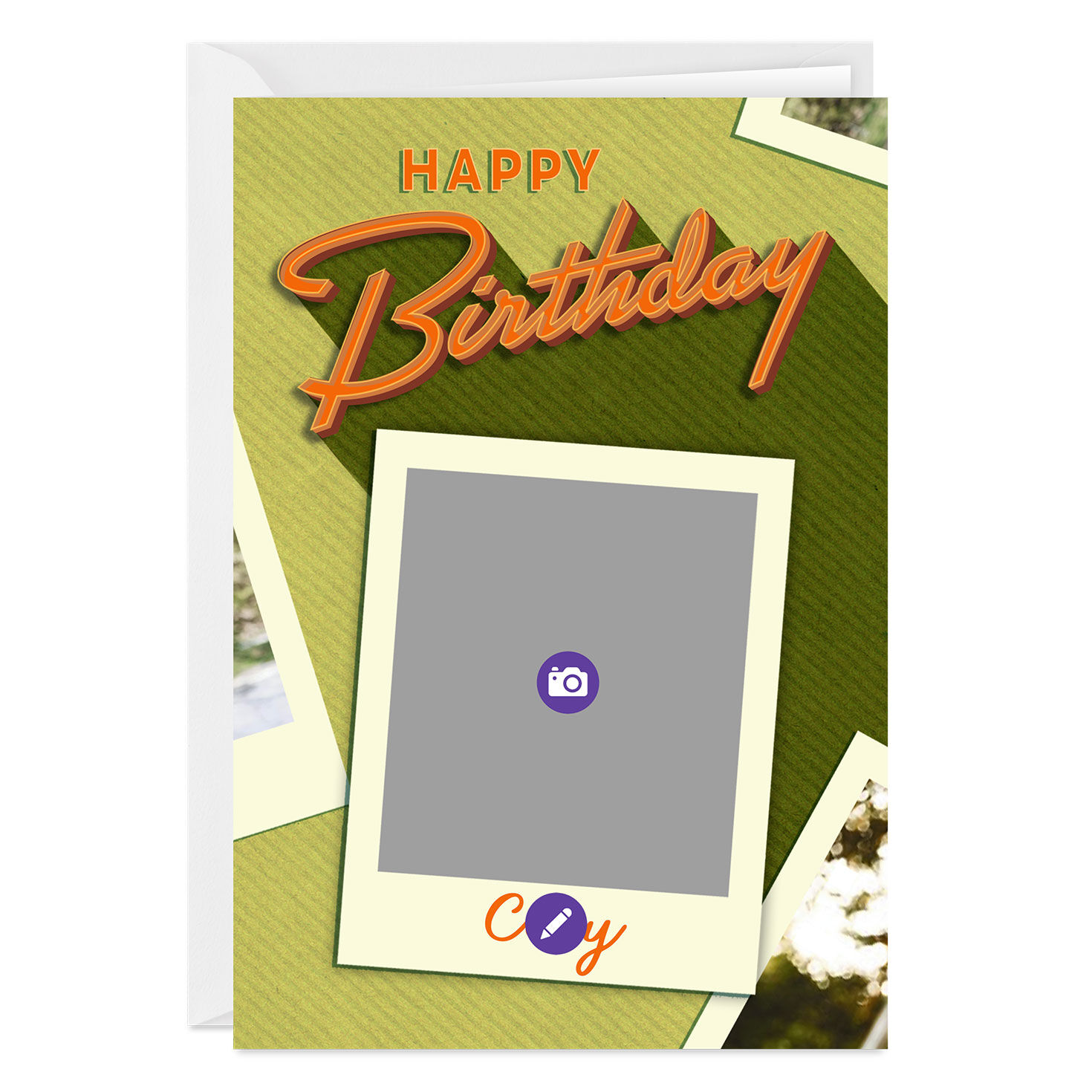 Retro Lettering Custom Birthday Card - Greeting Cards | Hallmark