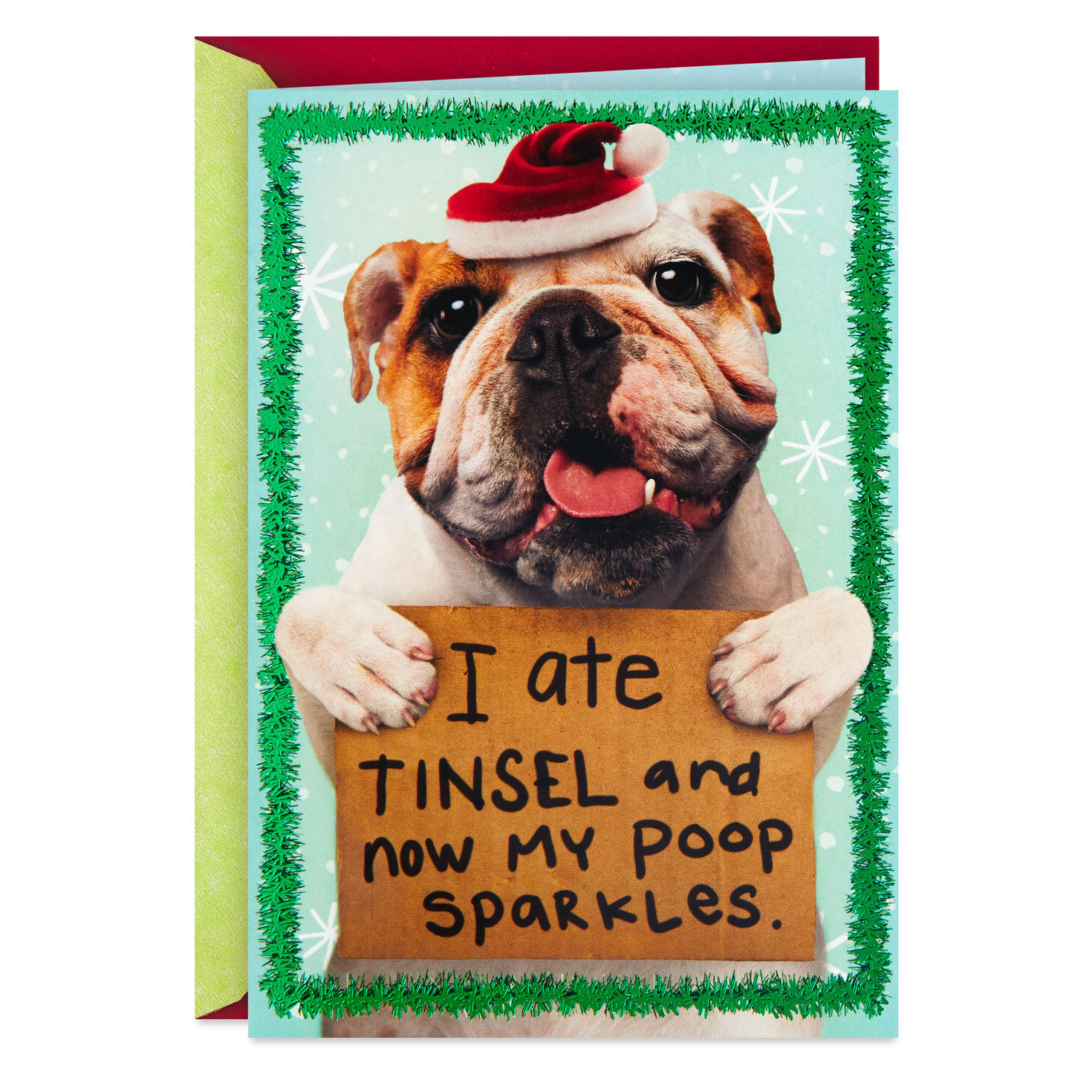 Bulldog Christmas Memes French Bulldog Dog With Funny Christmas Santa