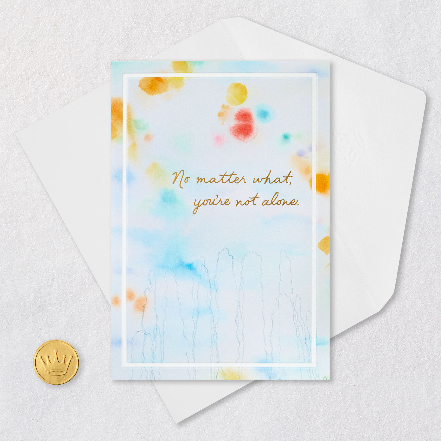 ArtLifting You're Not Alone Encouragement Card - Greeting Cards | Hallmark