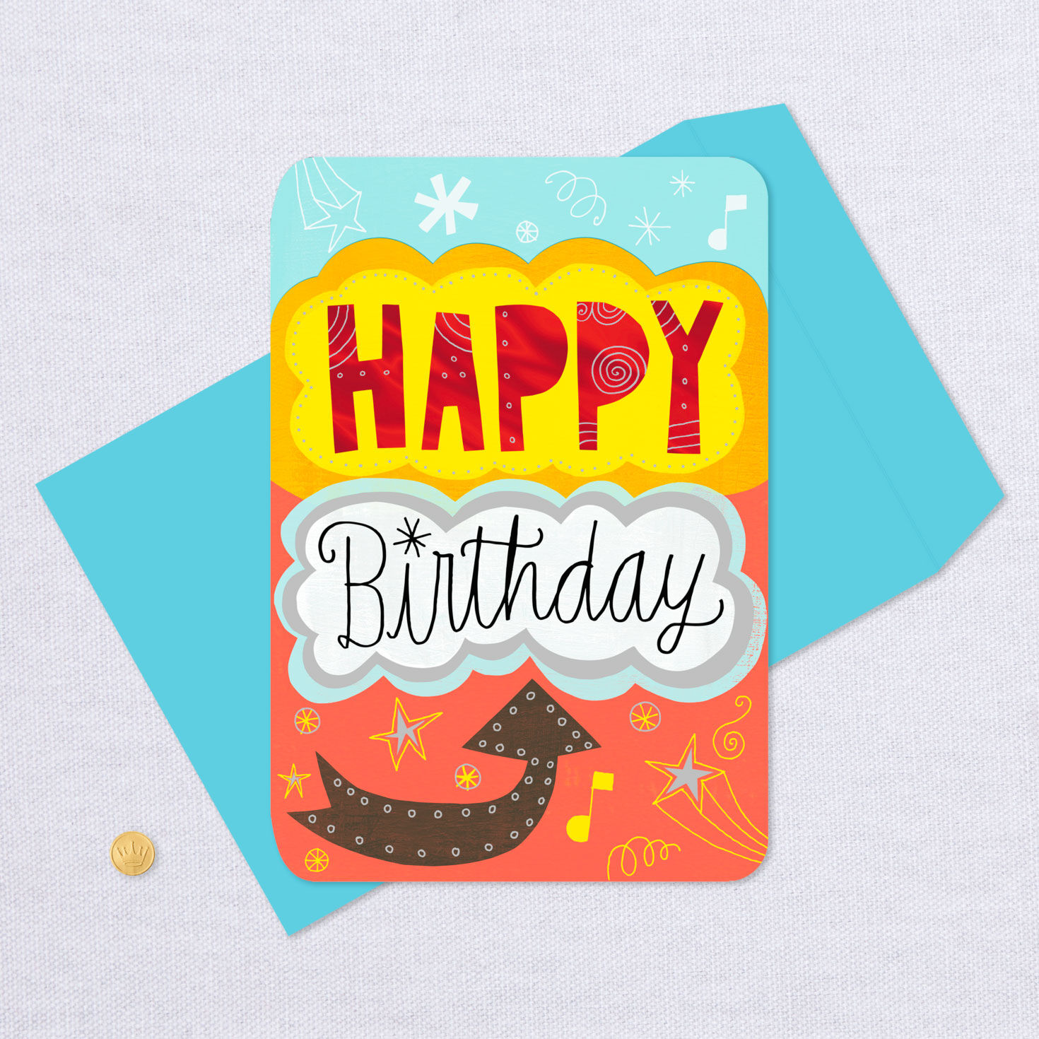 16" Celebrate Jumbo Birthday Card From All - Greeting Cards | Hallmark