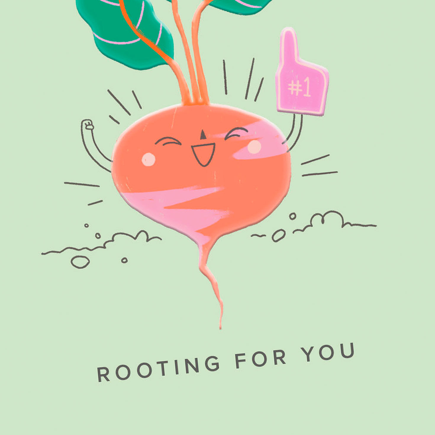 Always Rooting for You Encouragement Card - Greeting Cards | Hallmark