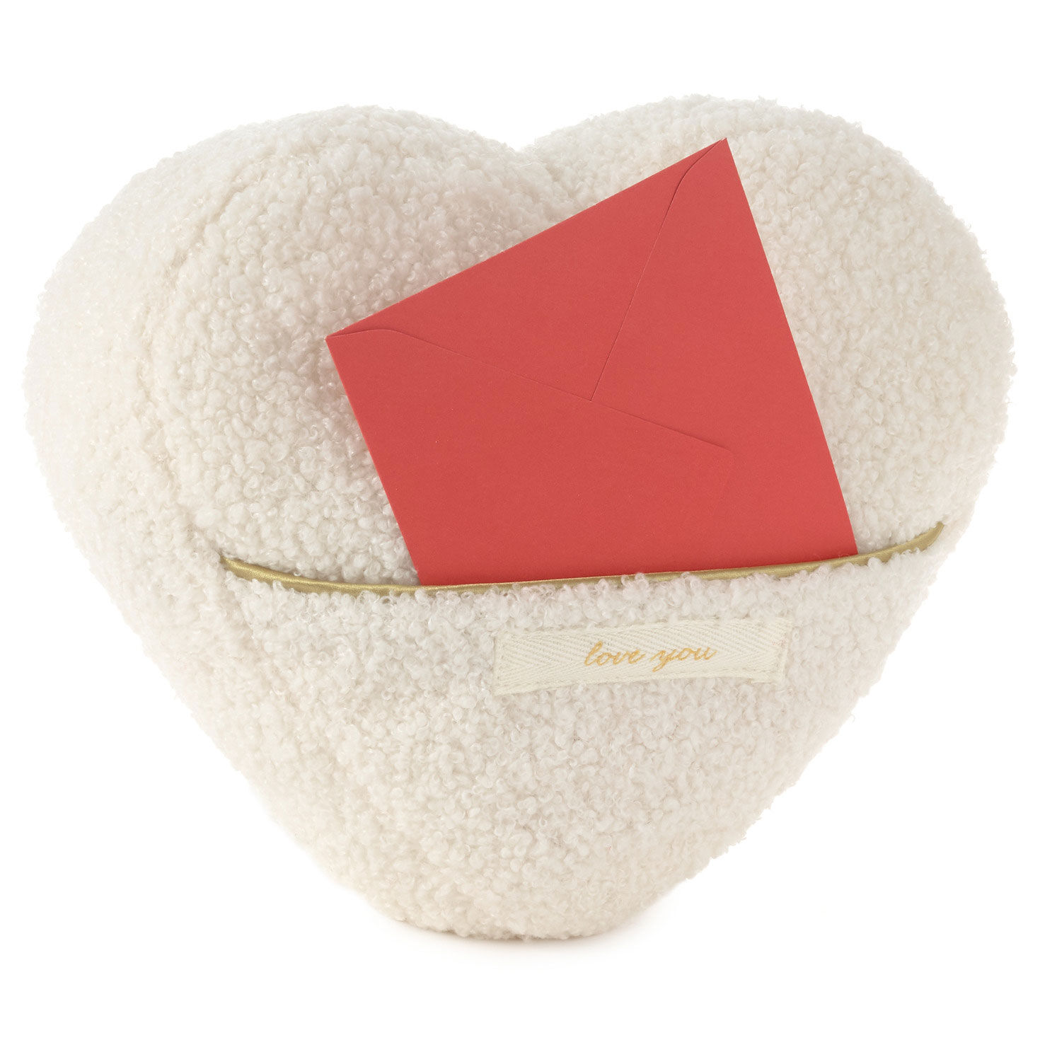 Heart Pillow With Pocket - Pillows & Blankets | Hallmark