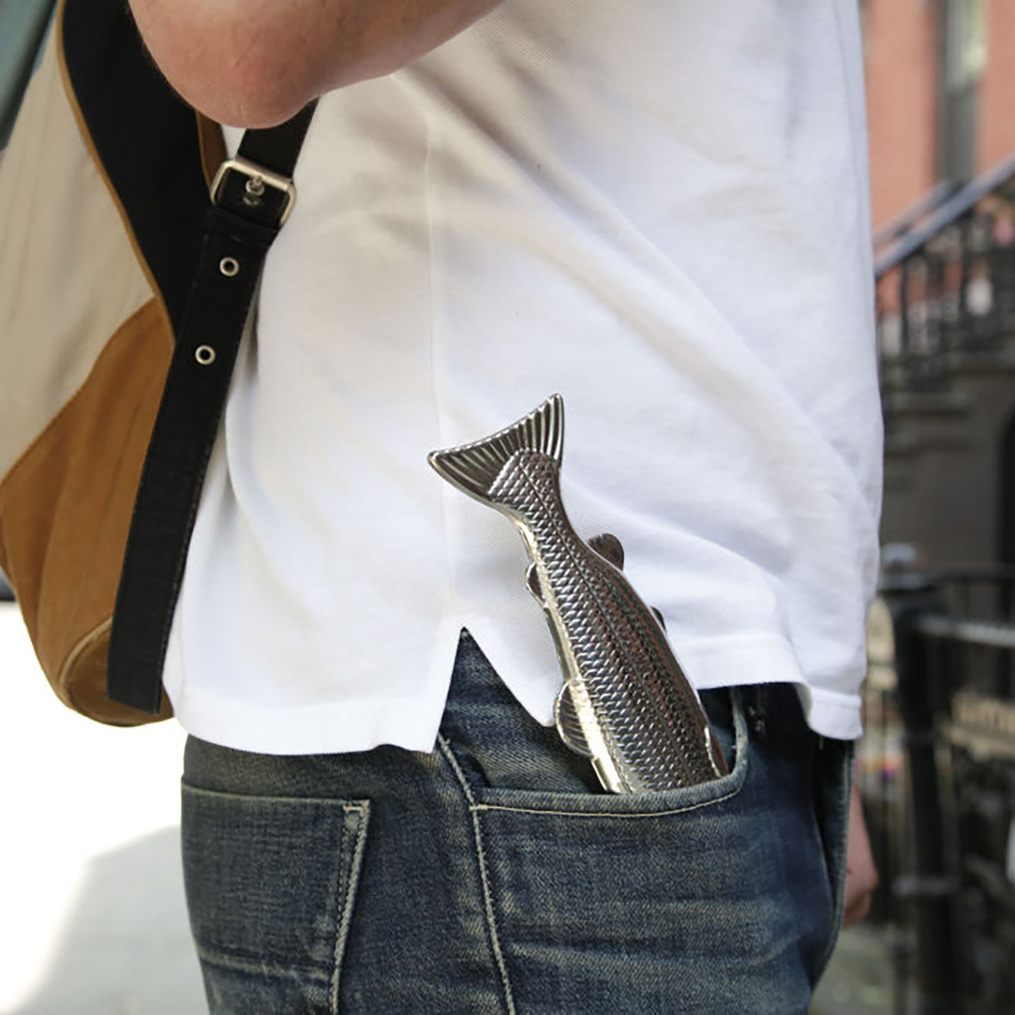 Kikkerland Fish Flask - Kitchen Accessories | Hallmark