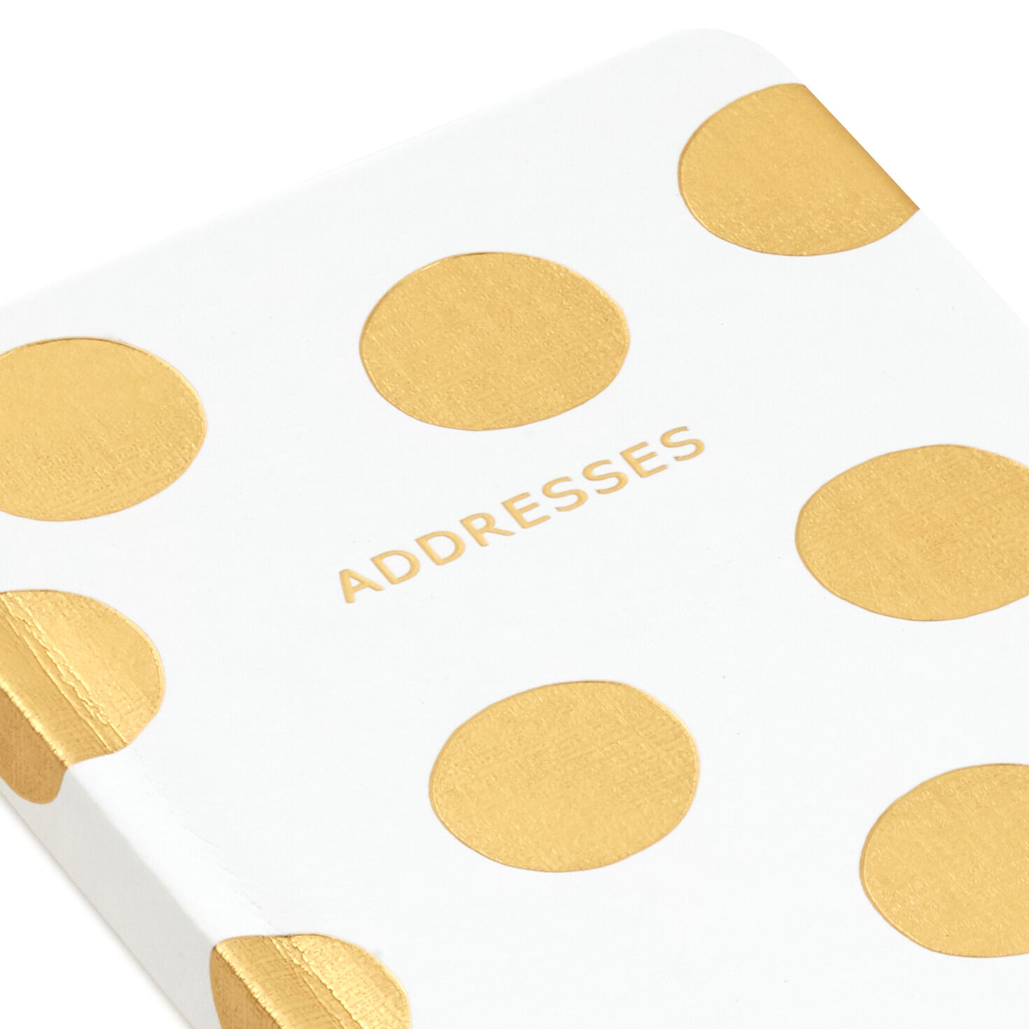 Gold Polka Dots Address Book - Address Books | Hallmark