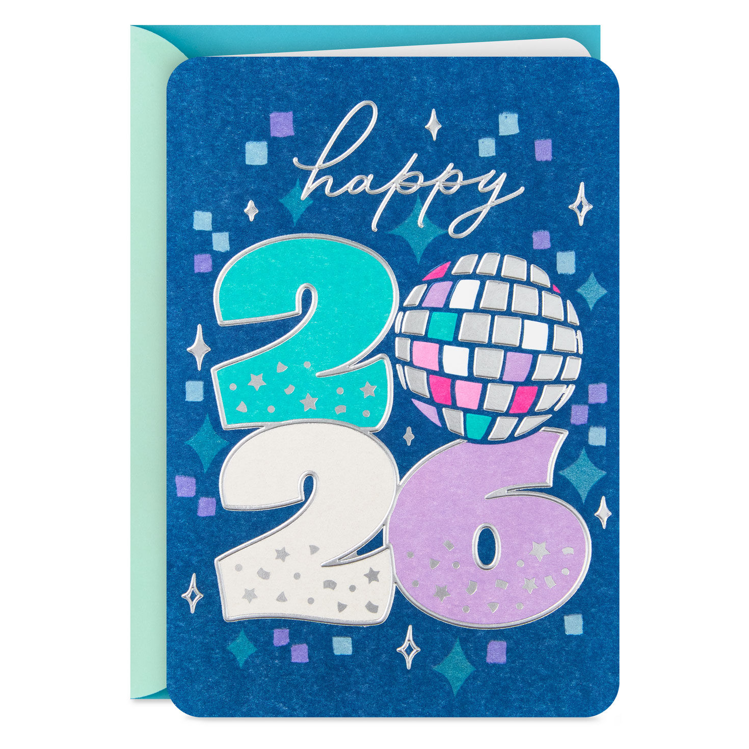 Disco Ball Happy 2026 New Year Card - Greeting Cards | Hallmark