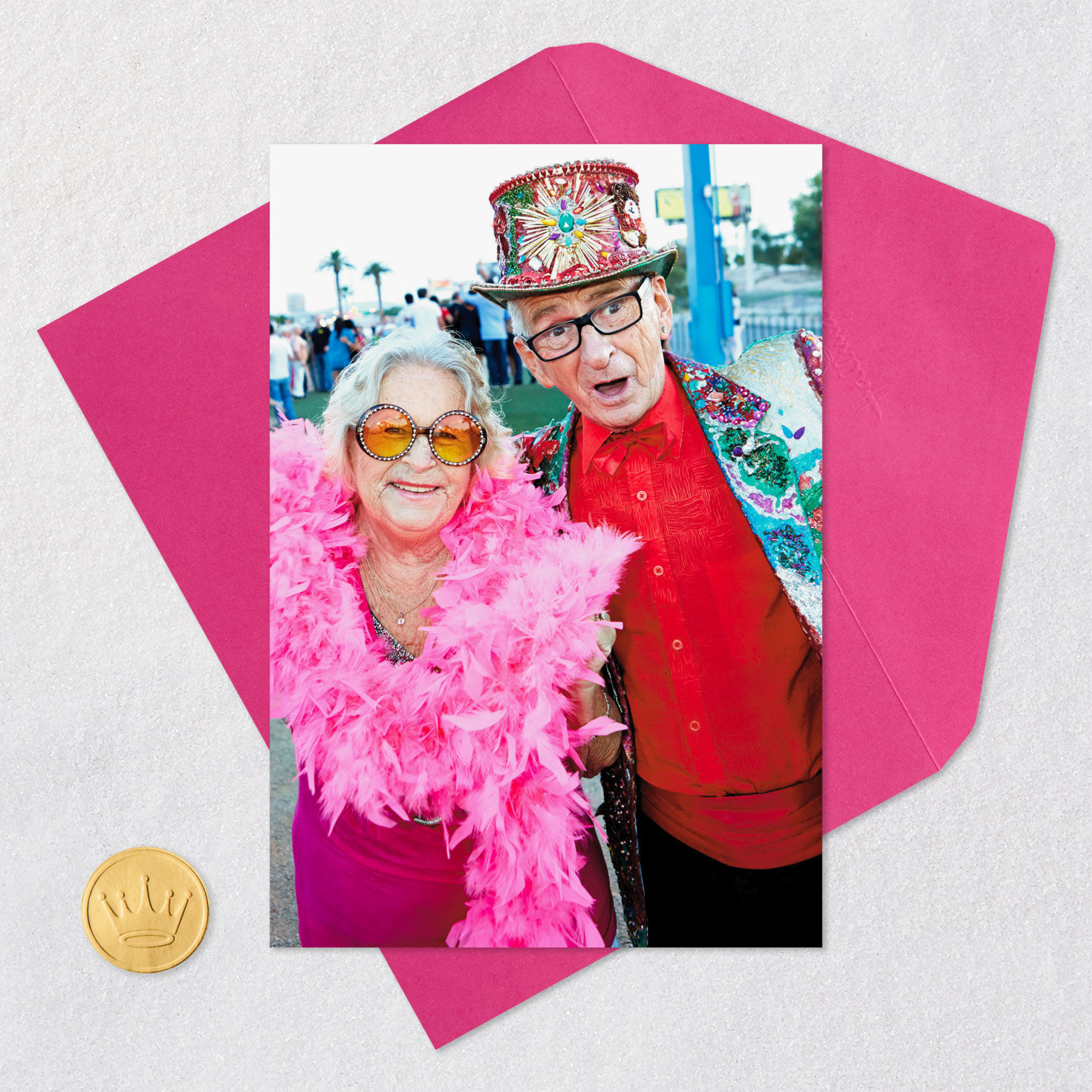 Til We're Old and Embarrassing Funny Romantic Love Card - Greeting ...