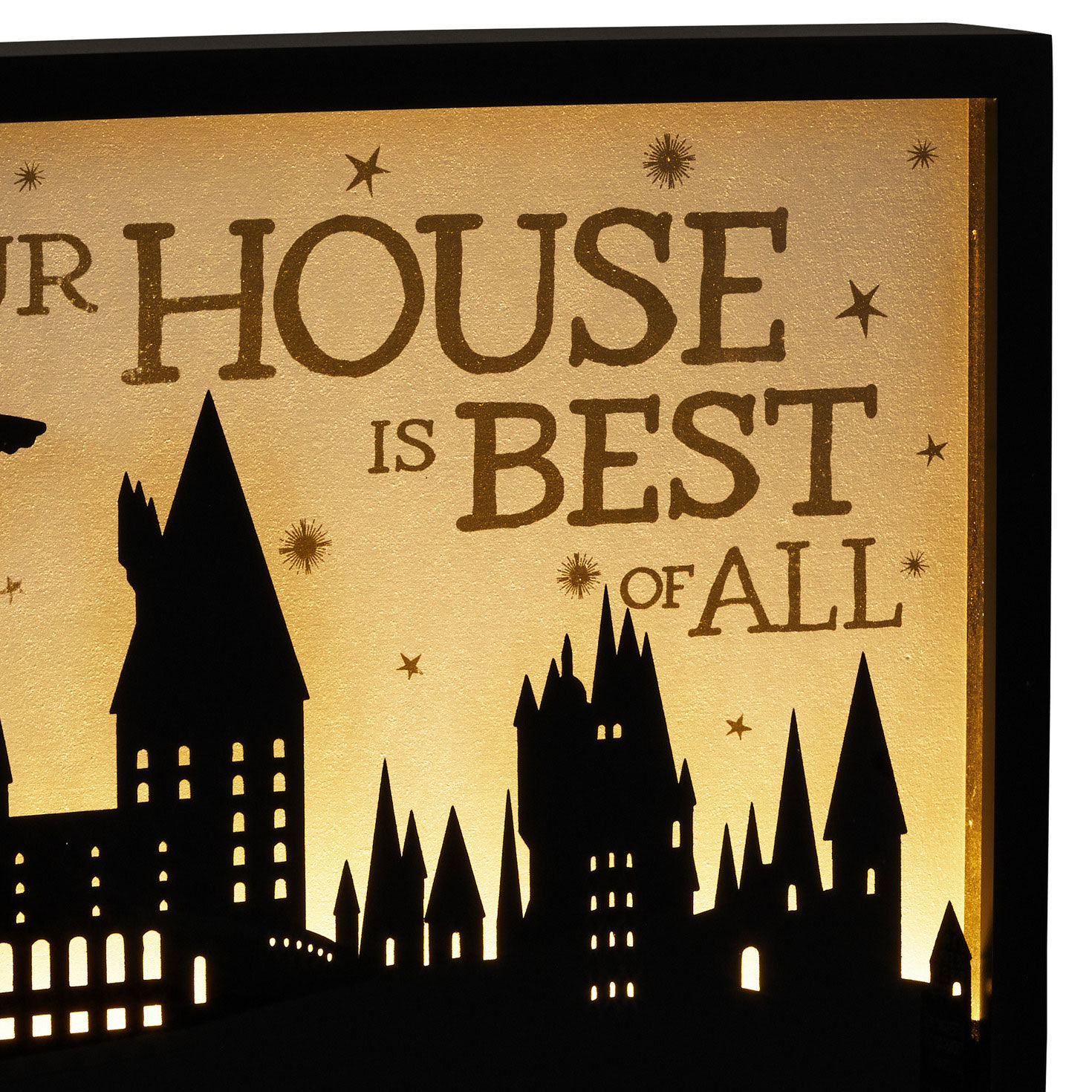 Harry Potter™ Hogwarts™ Lighted Shadow Box Wall Decor, 10.5 ...