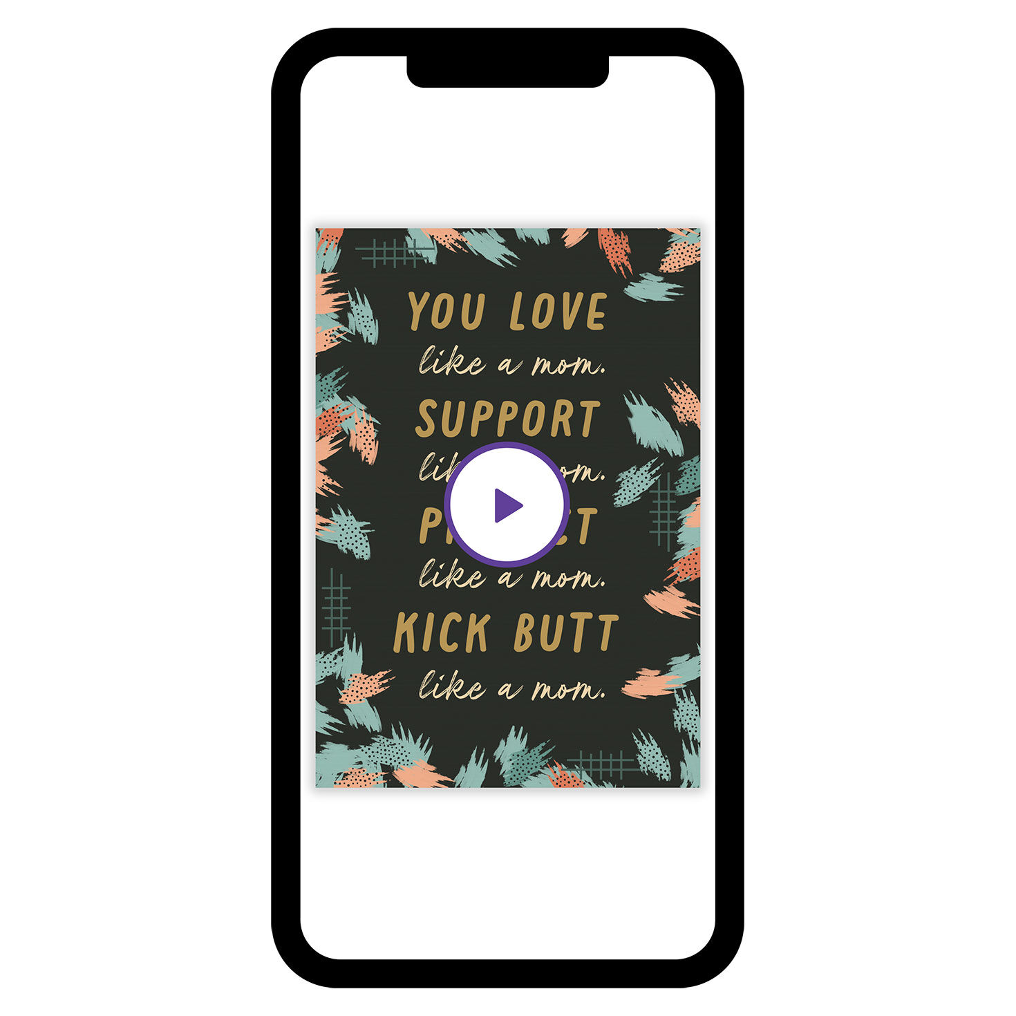 Celebrated Like a Mom Card eCard - eCards | Hallmark