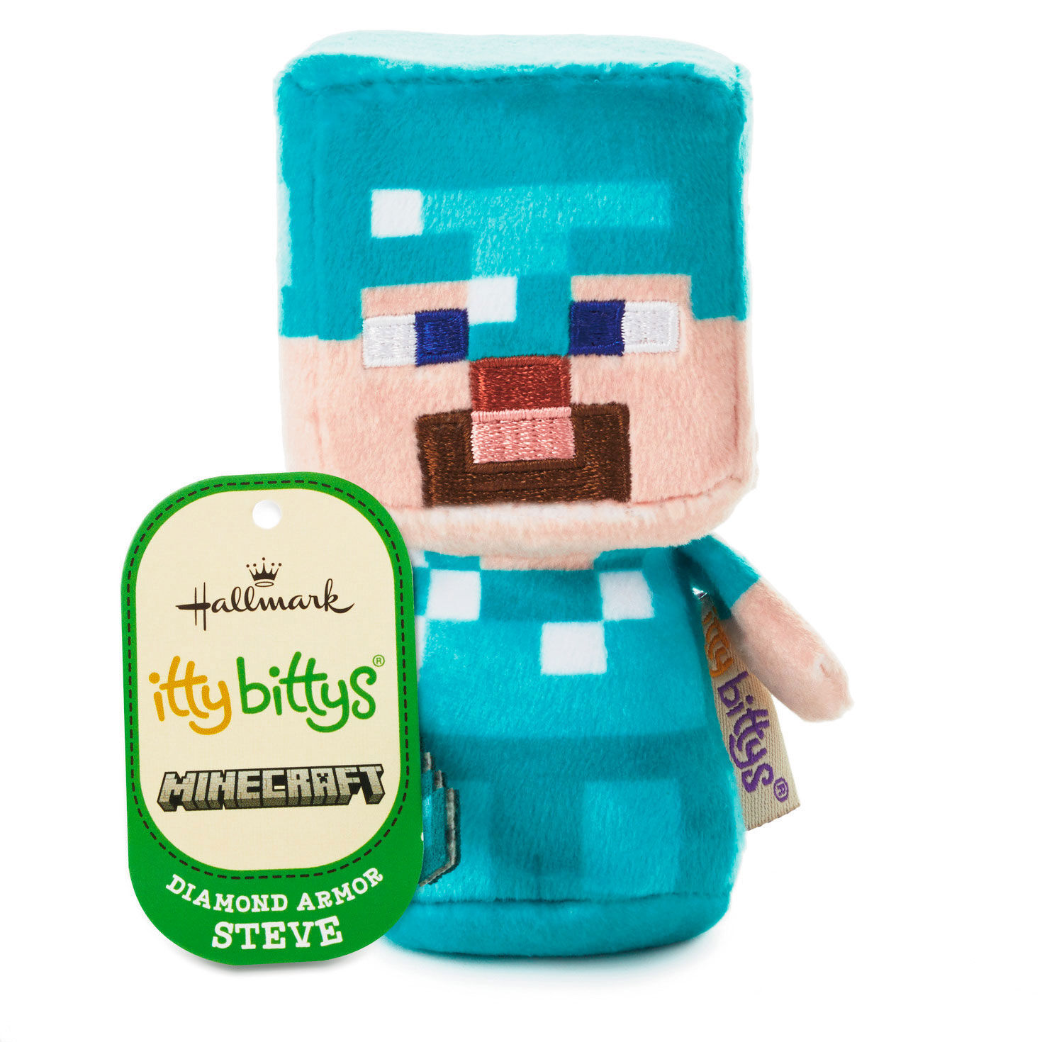 itty bittys® Minecraft Diamond Armor Steve Plush - itty bittys® | Hallmark