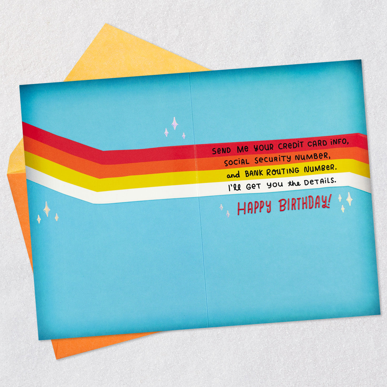 Beware of Internet Scams Funny 50th Birthday Card - Greeting Cards ...