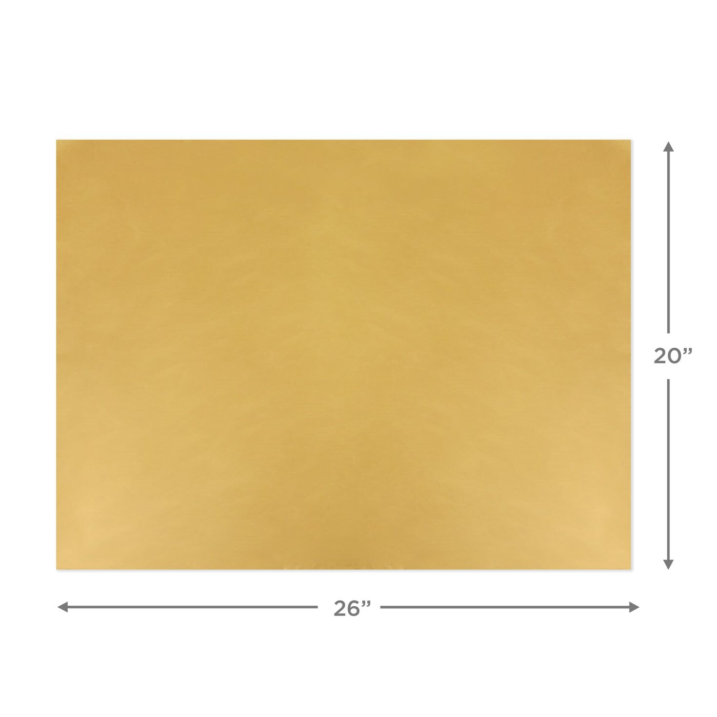 Gold Tissue Paper, 5 sheets - Tissue | Hallmark