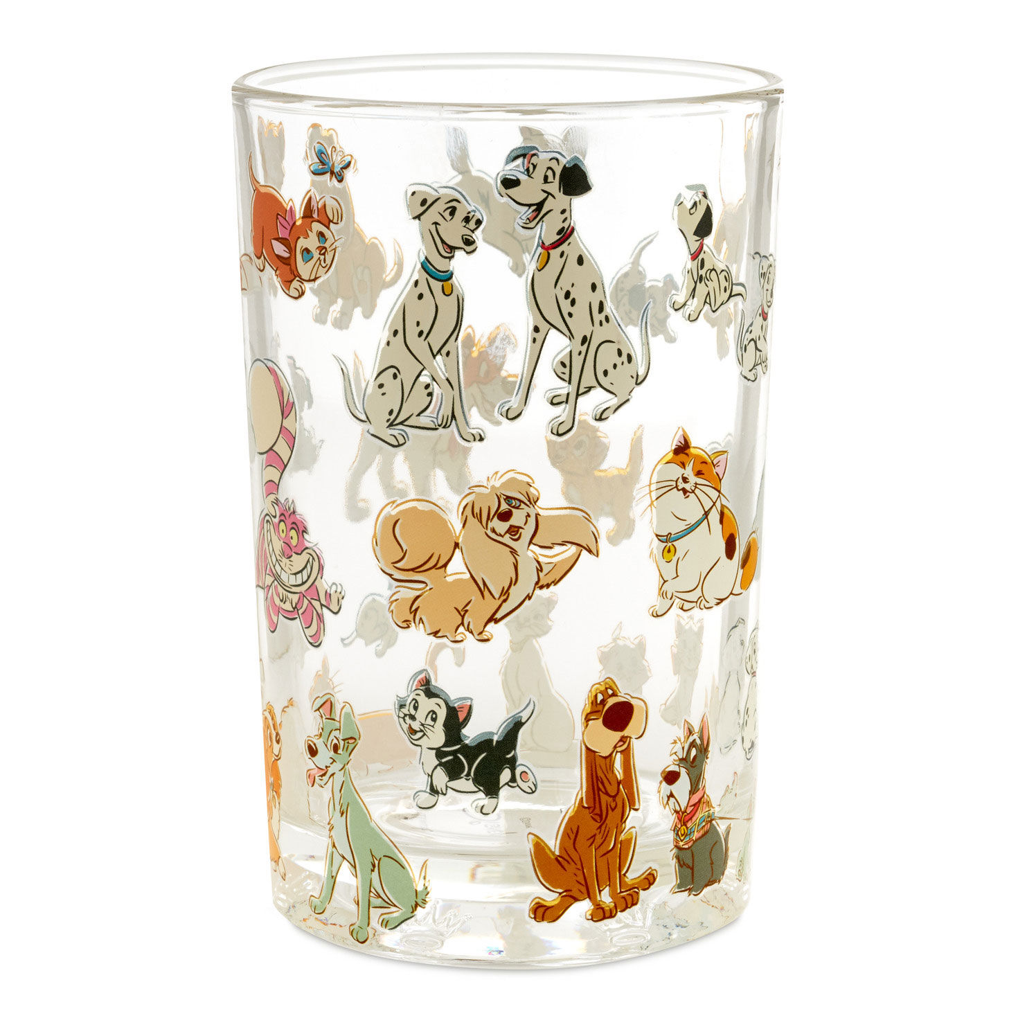 Disney Cats and Dogs Collectible Drinking Glass, 13.5 oz. - Glassware ...