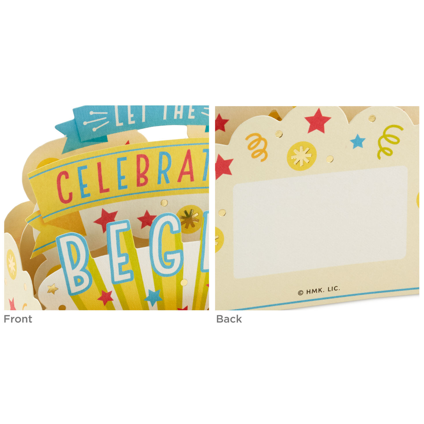 Mini Time to Celebrate Pop-Up All-Occasion Cards, Pack of 3 - Boxed ...