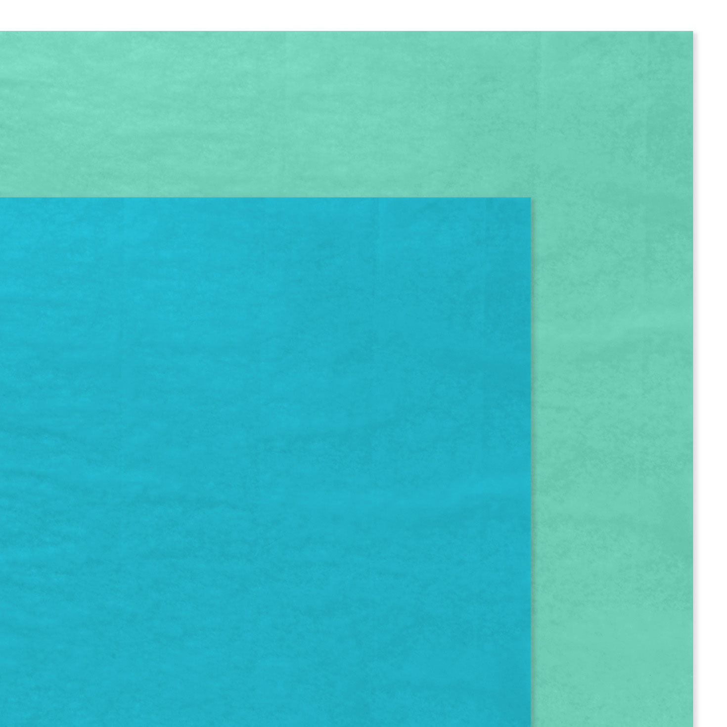 Solid Turquoise/Mint 2-Pack Tissue Paper, 6 sheets - Tissue | Hallmark