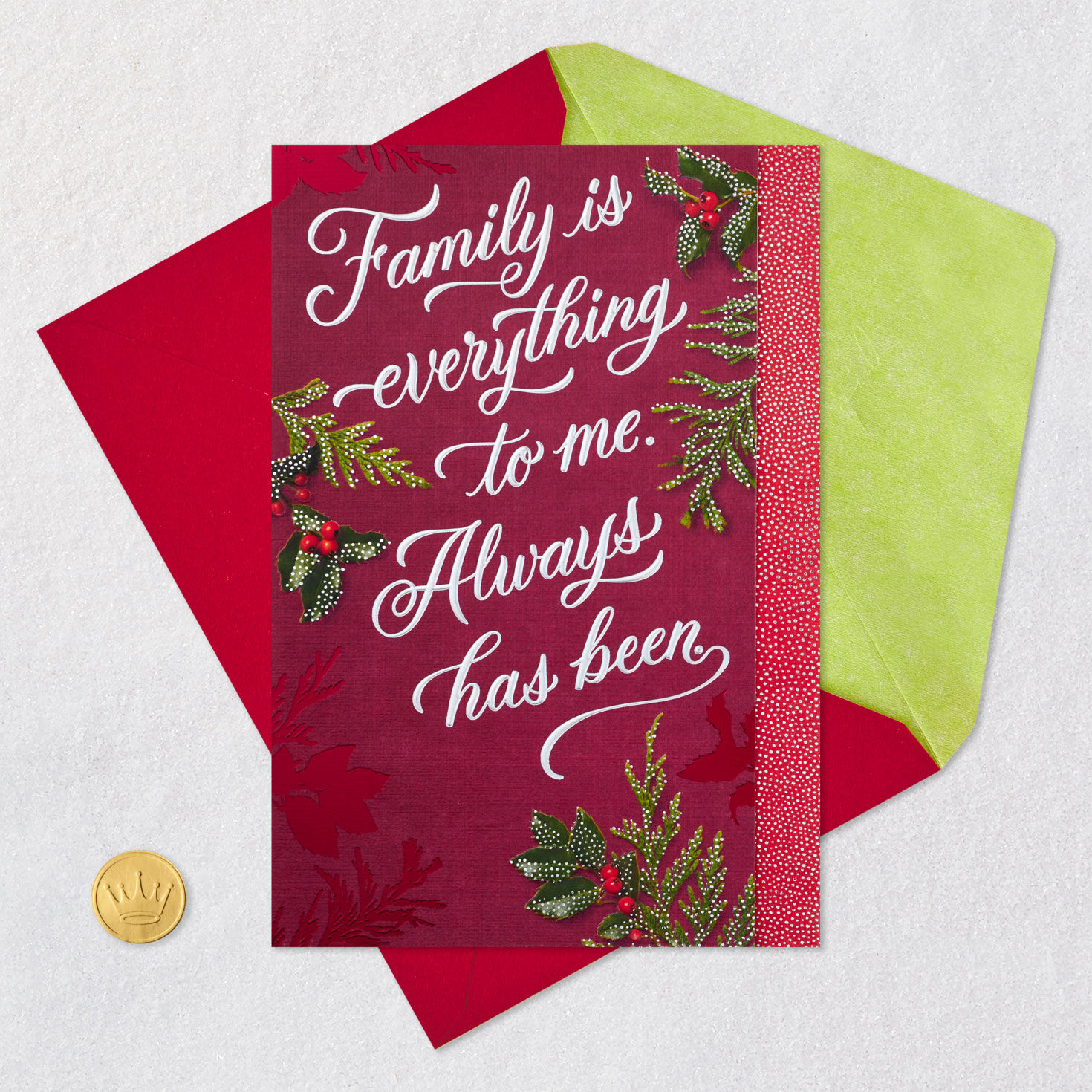 I'll Always Be Glad You're My Father Christmas Card - Greeting Cards ...
