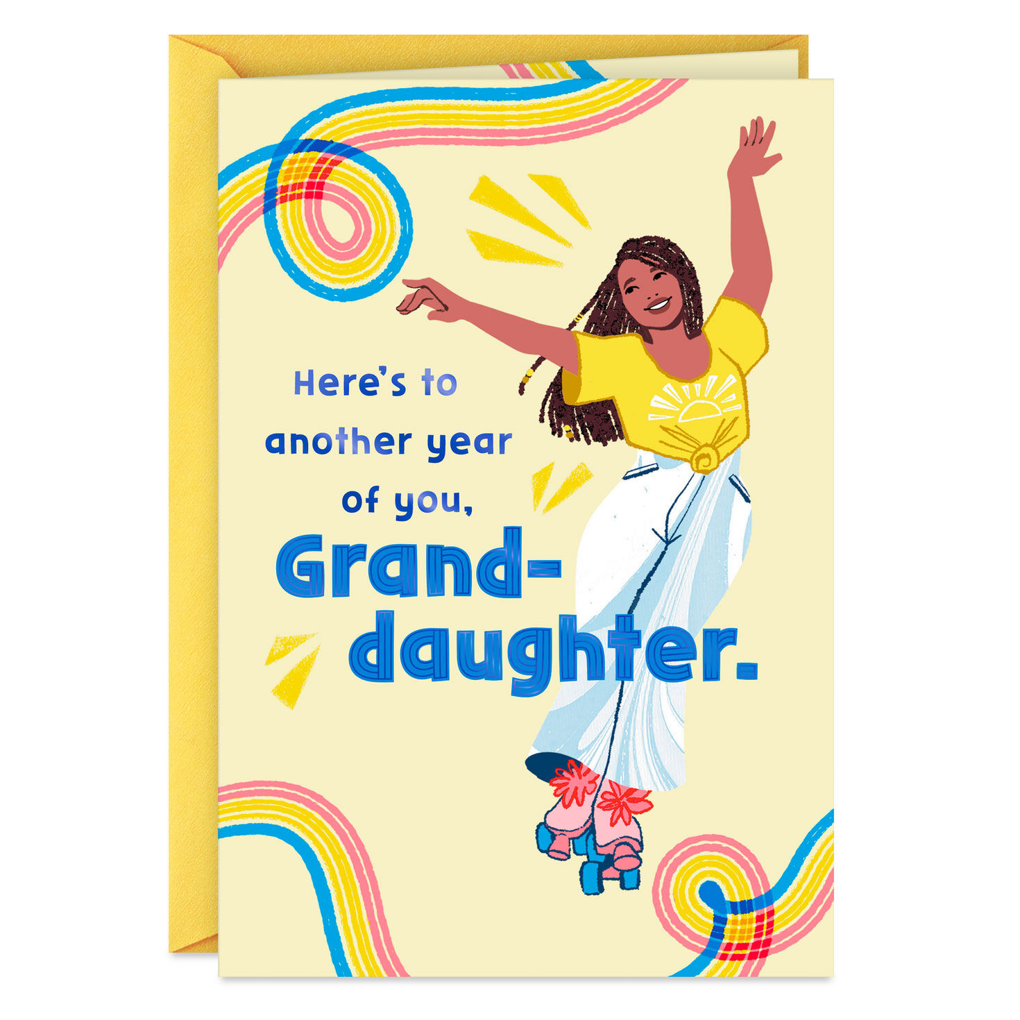 Here's to the Beautiful Way You Live Birthday Card for Granddaughter ...