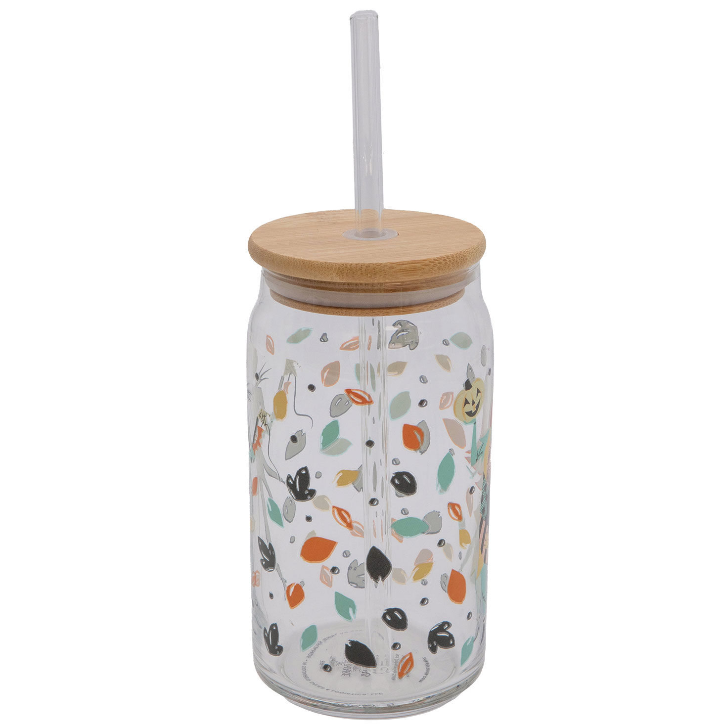 R Squared Disney Nightmare Before Christmas Jack and Sally Glass Sipper ...